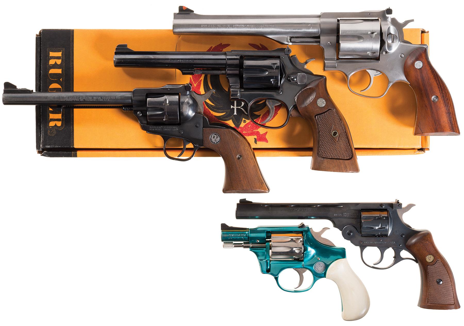 Five Revolvers | Rock Island Auction