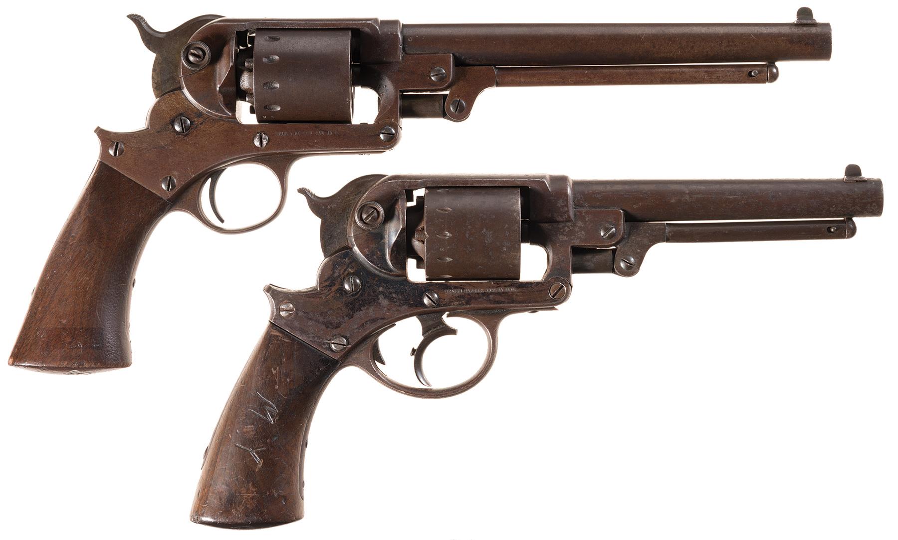 Two U.S. Contract Starr Arms Civil War Percussion Revolvers | Rock ...