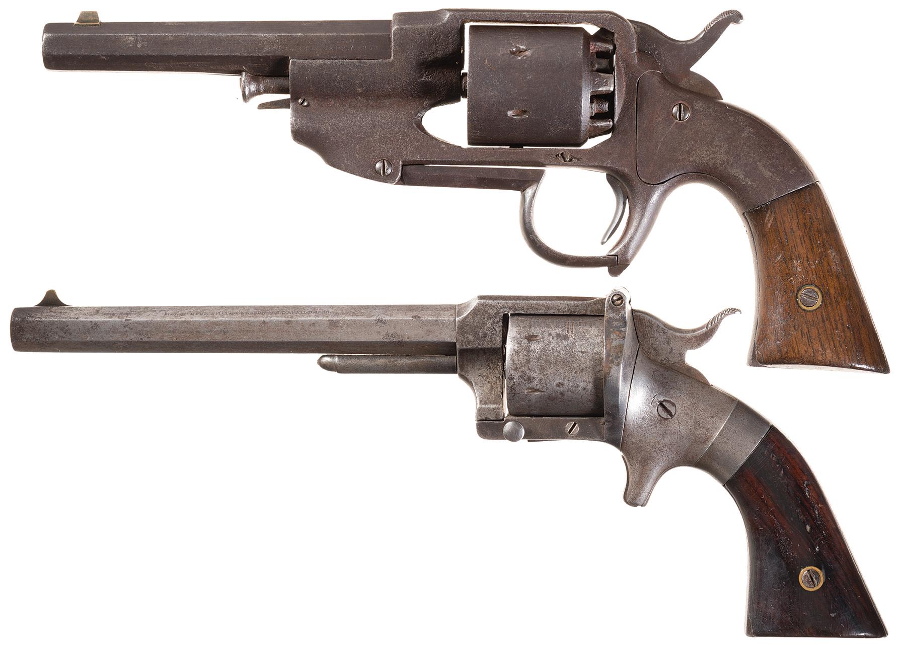 Two Antique Single Action Revolvers | Rock Island Auction