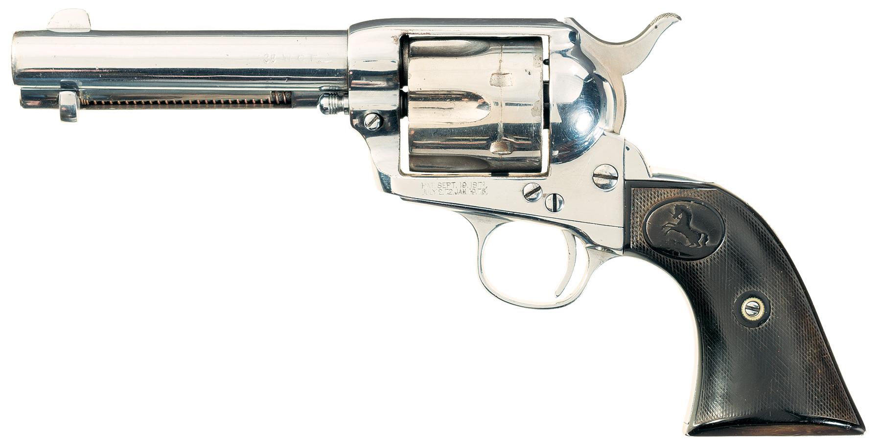 Colt Single Action Army Revolver 38 WCF | Rock Island Auction
