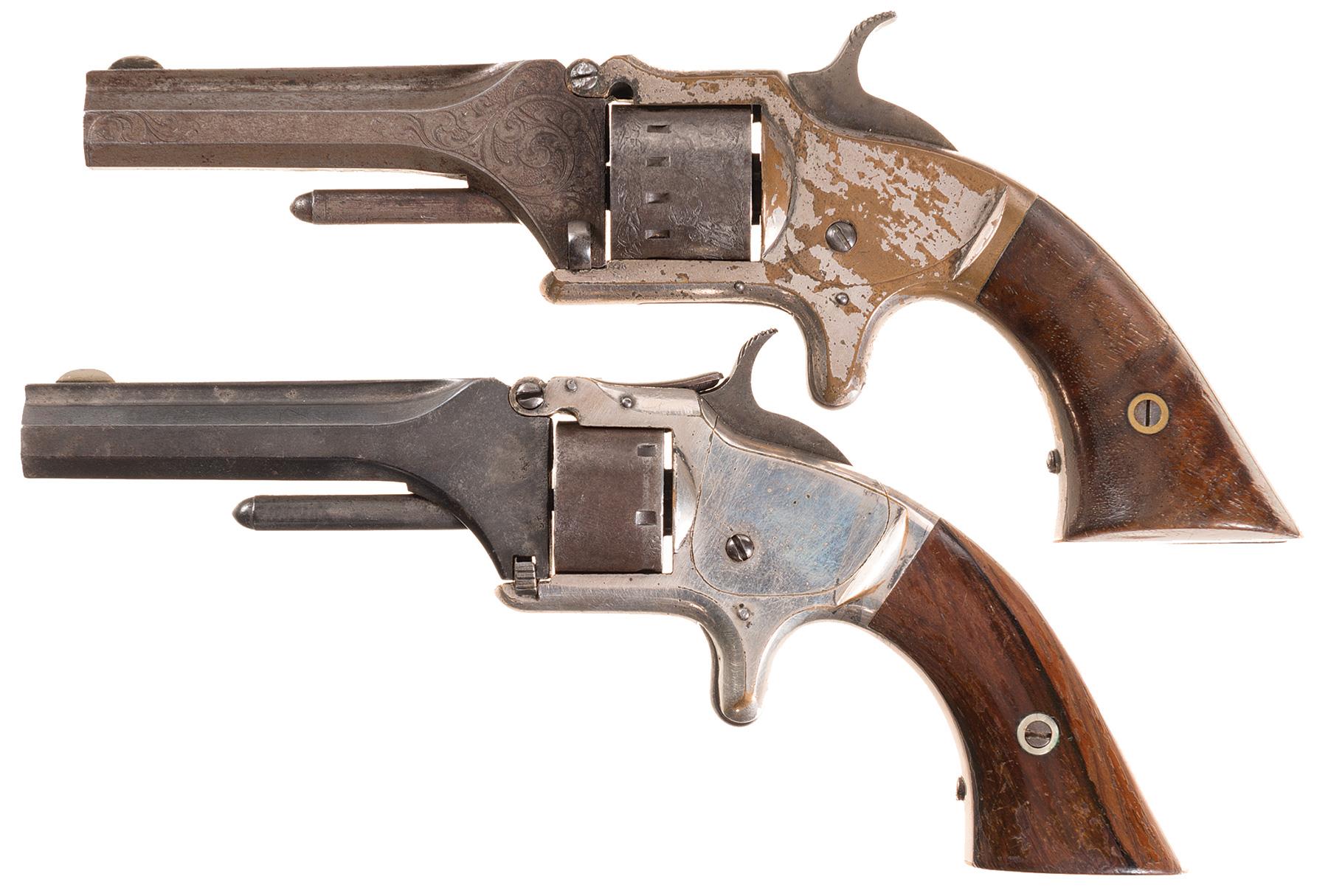 Two Early Cartridge Revolvers | Rock Island Auction