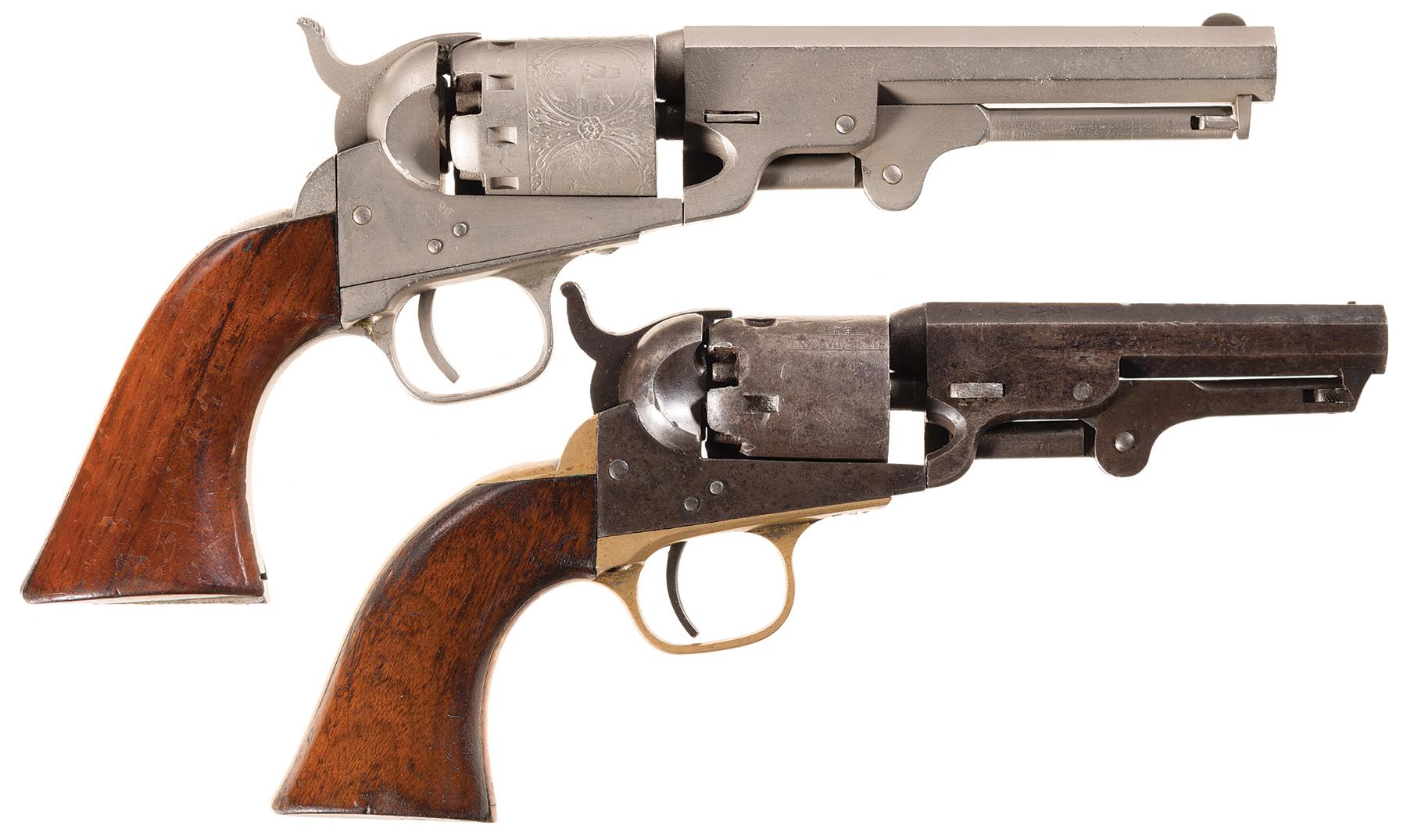 Two Percussion Revolvers | Rock Island Auction