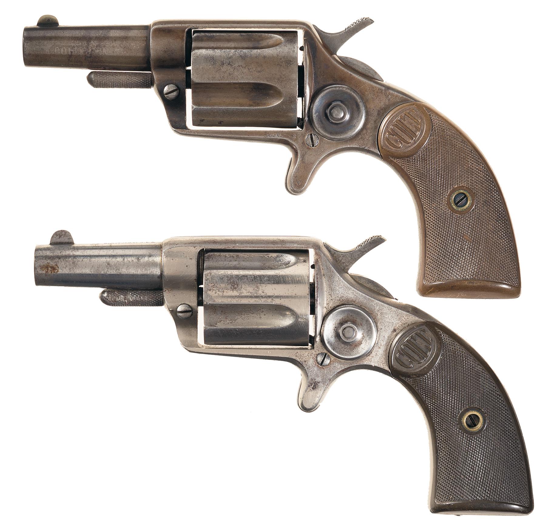 Collectors Lot of Two colt New House Revolvers | Rock Island Auction