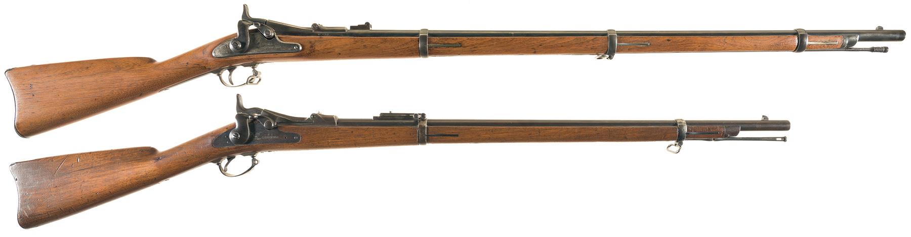 Two U.S. Springfield Trapdoor Rifles | Rock Island Auction