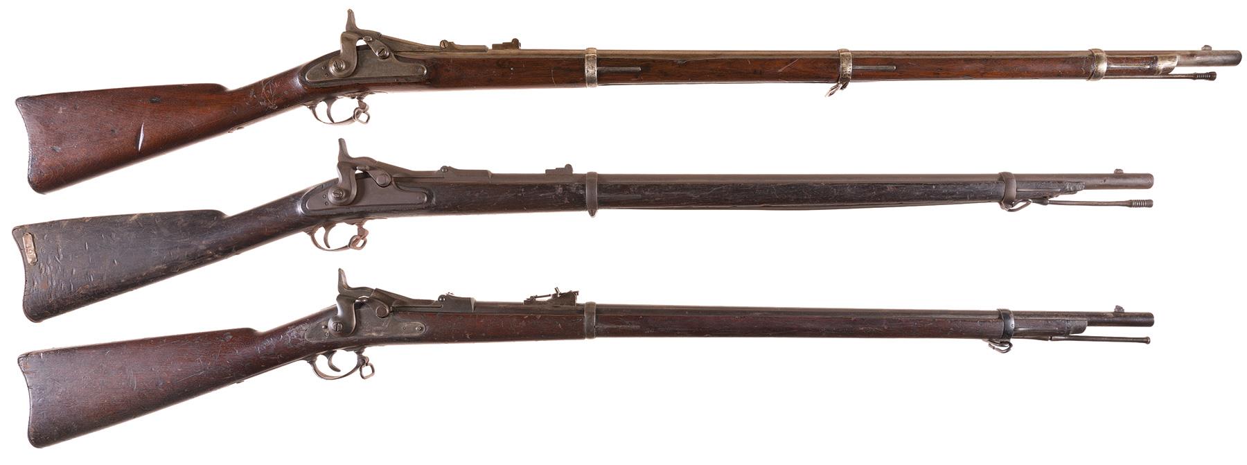 Three U.S. Springfield Trapdoor Rifles | Rock Island Auction
