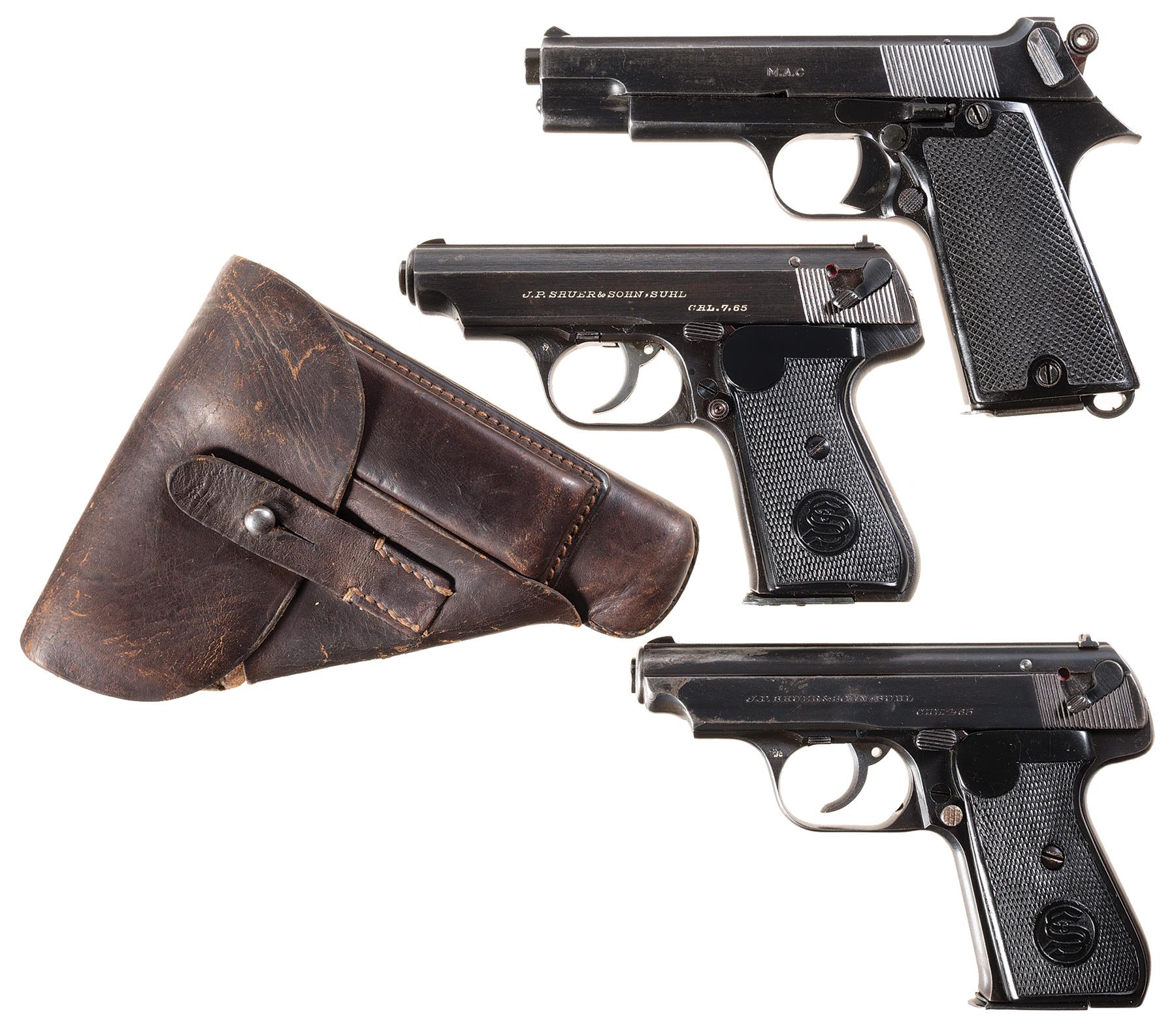 Three European Semi-Automatic Pistols | Rock Island Auction