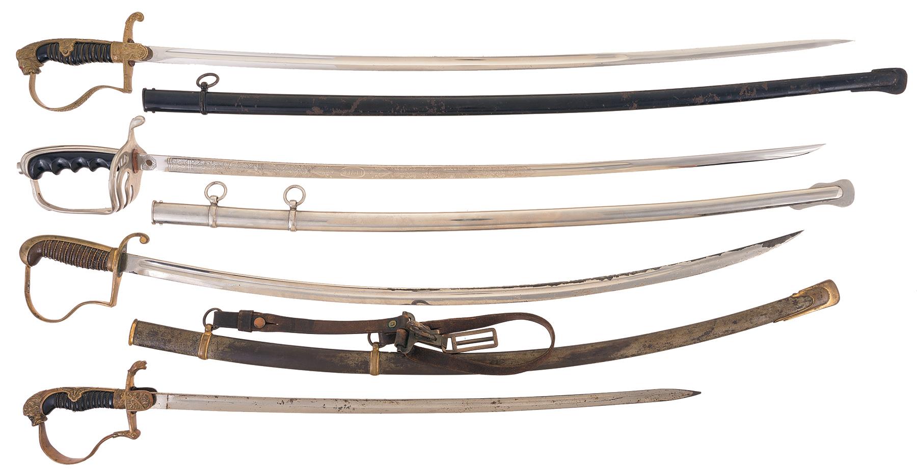 Four German Swords | Rock Island Auction