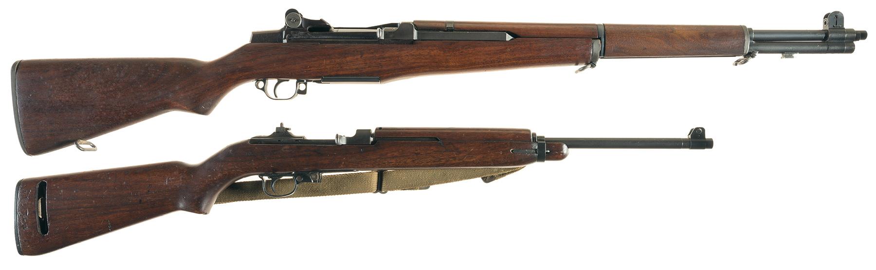 Two U.S. Semi-Automatic Long Guns | Rock Island Auction