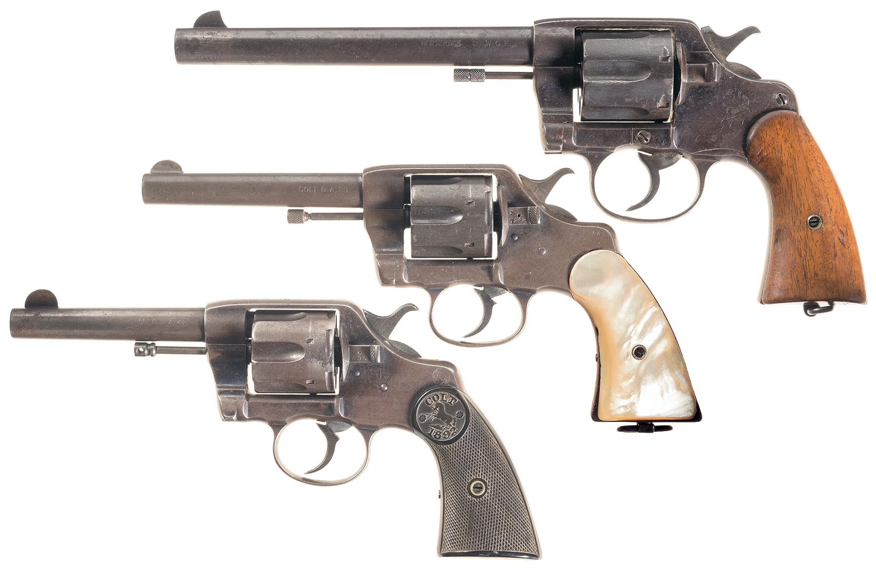 Three Colt Double Action Revolvers | Rock Island Auction