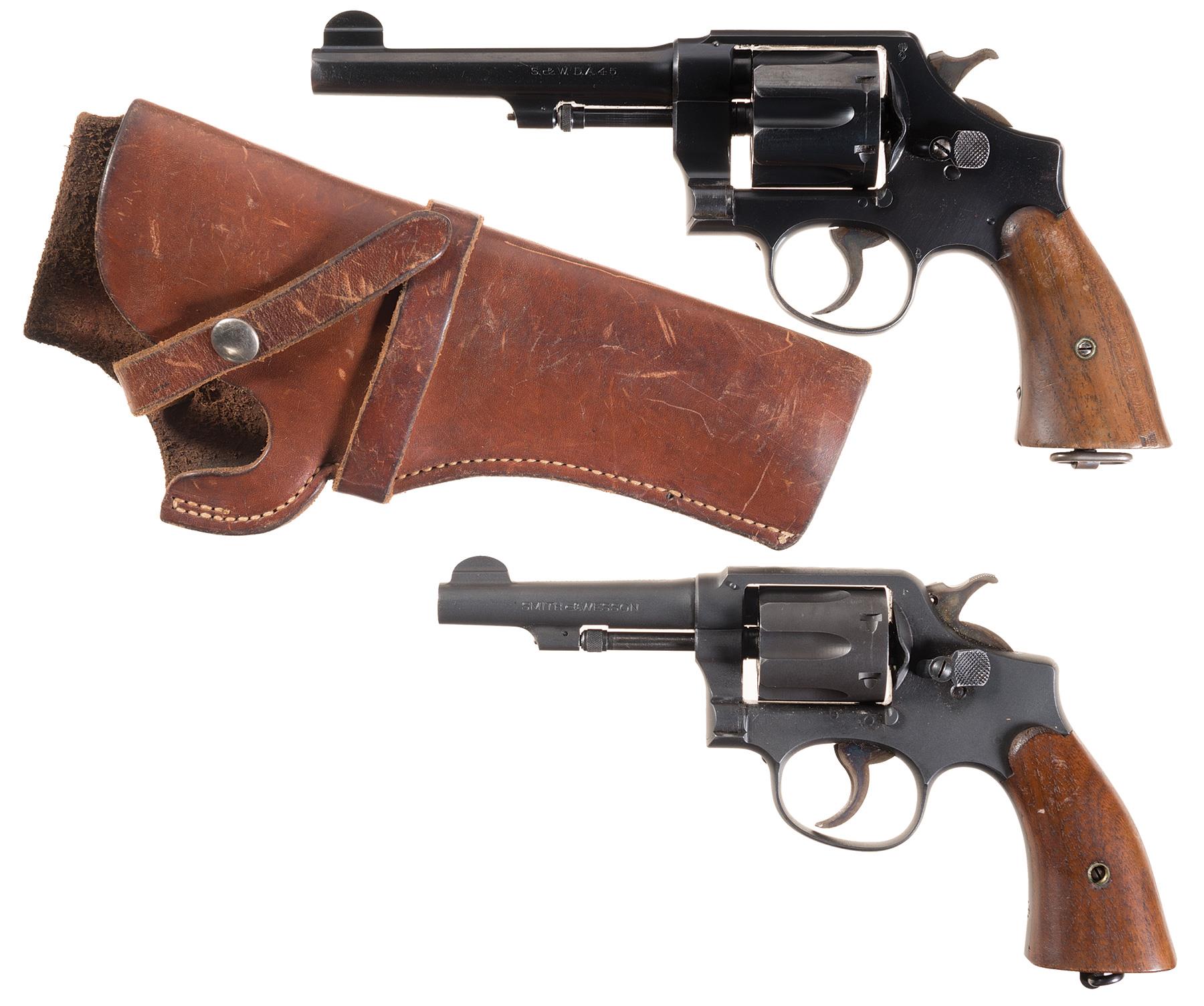 Two U.S. Smith & Wesson Double Action Revolvers | Rock Island Auction