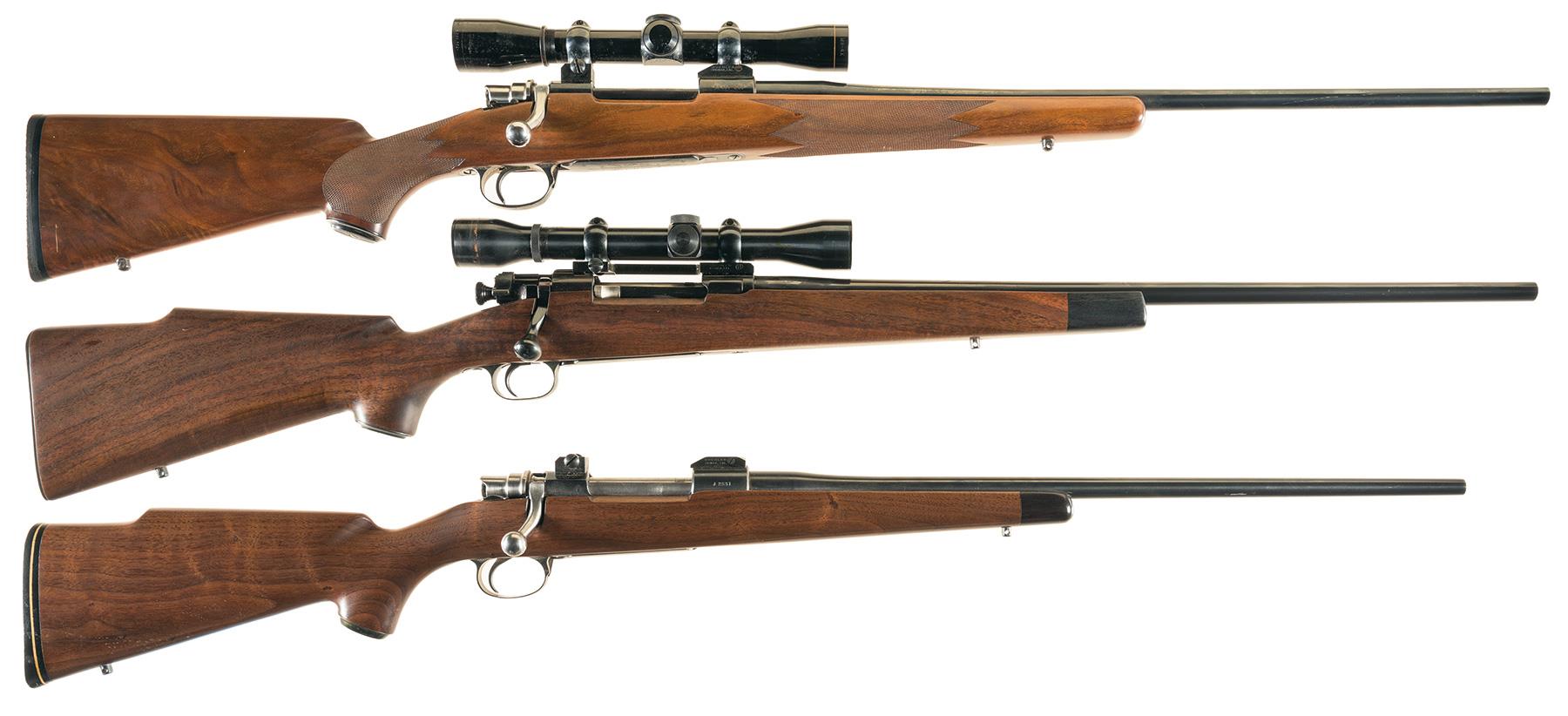 Three Bolt Action Sporting Rifles | Rock Island Auction