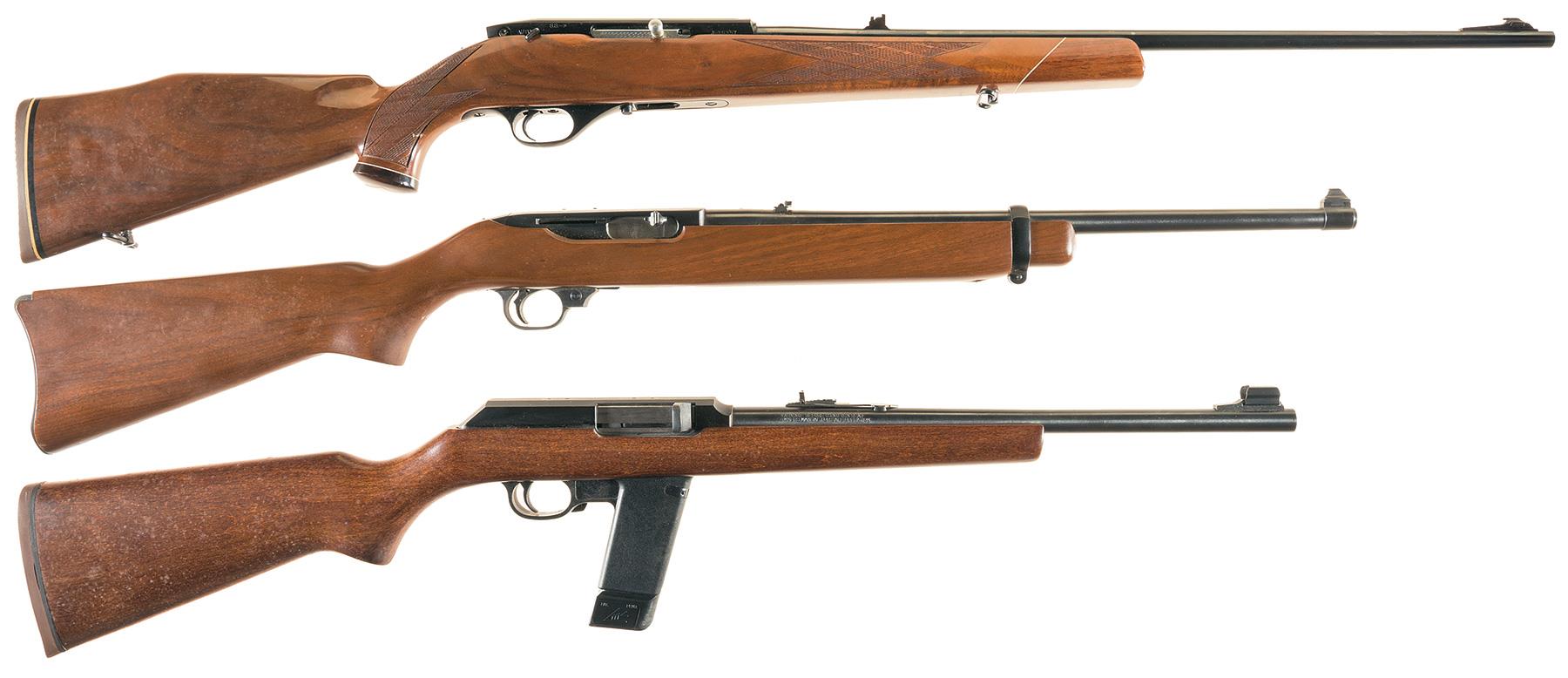 Three Sporting Semi-Automatic Long Guns | Rock Island Auction