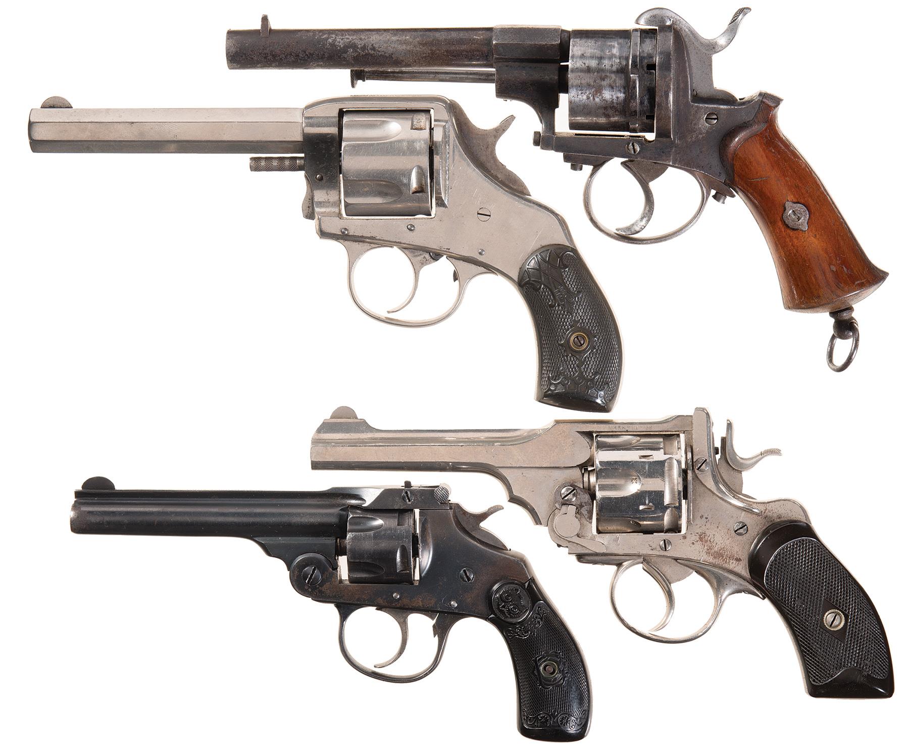 Four Double Action Revolvers | Rock Island Auction