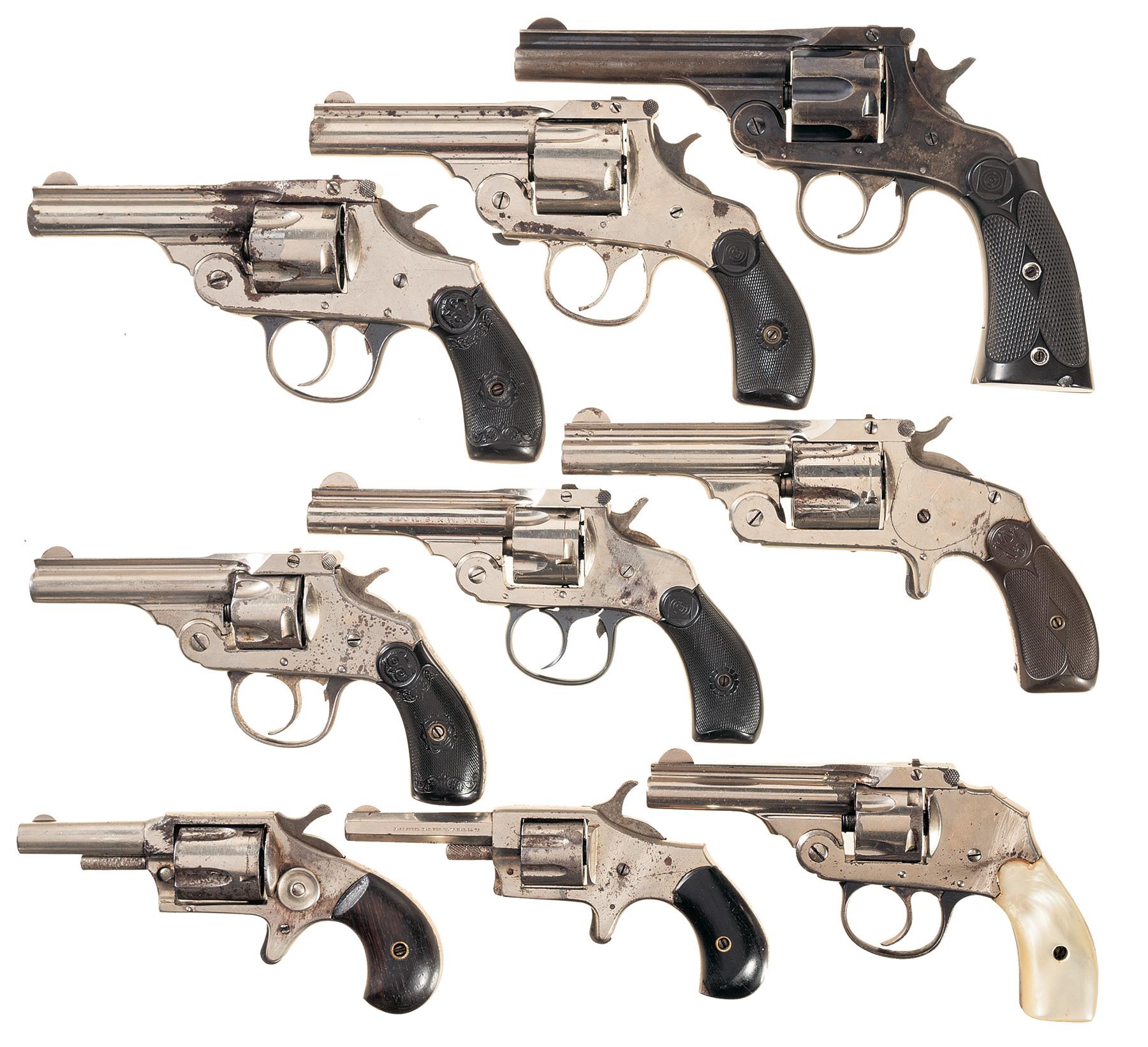 Nine Revolvers | Rock Island Auction