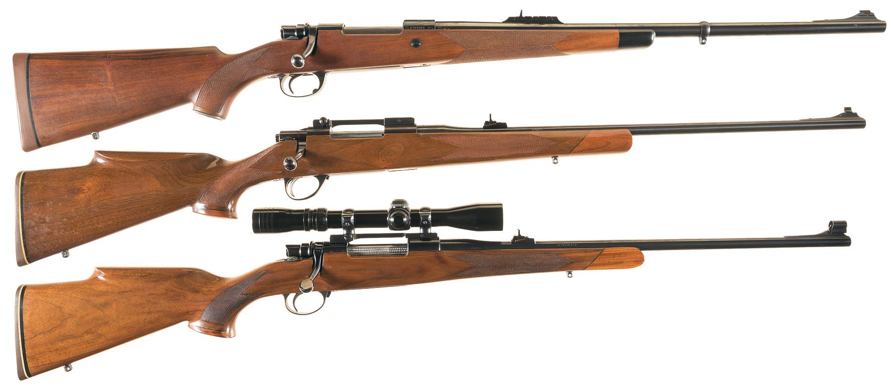 Three Bolt Action Sporting Rifles | Rock Island Auction