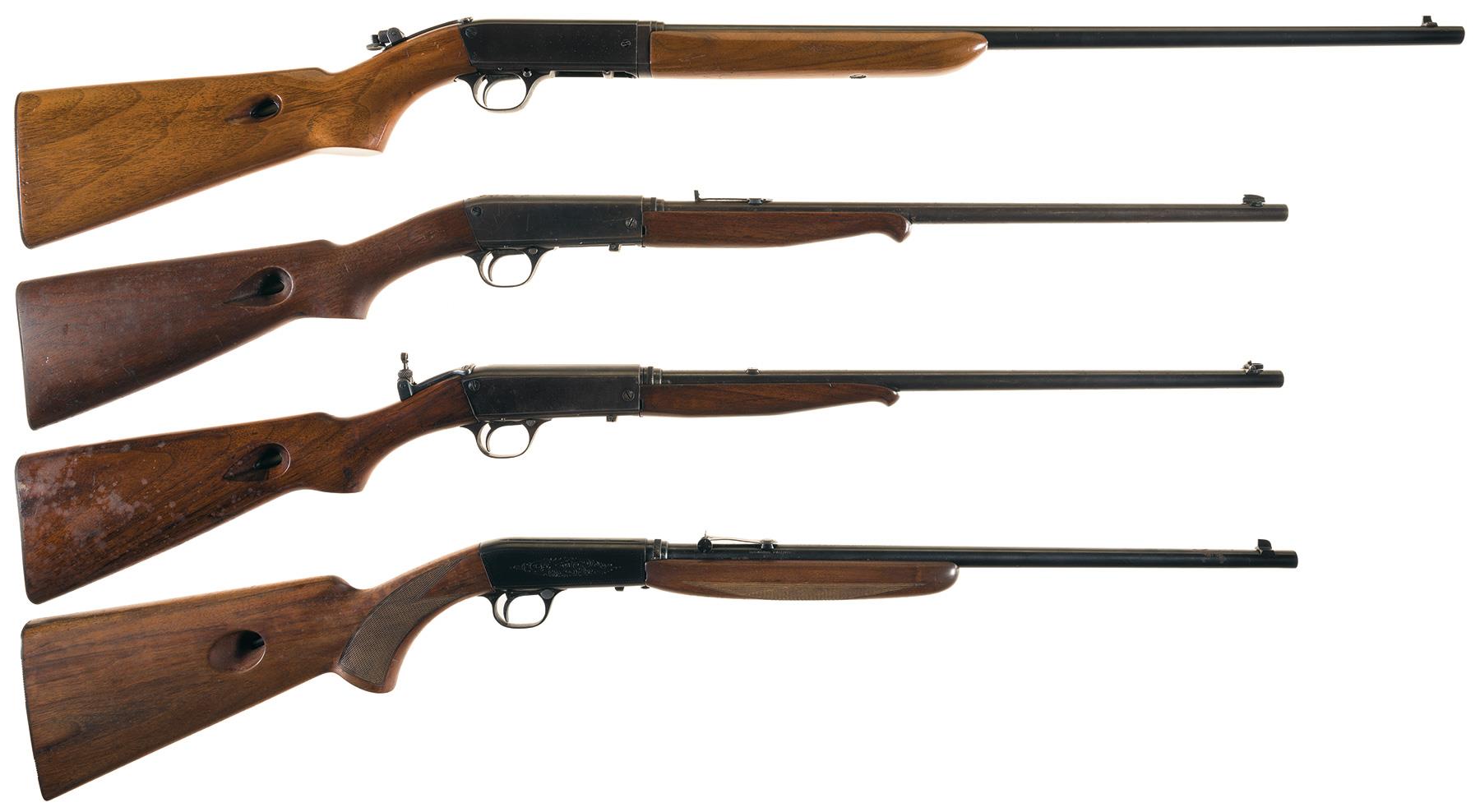 Four Semi-Automatic Rifles | Rock Island Auction