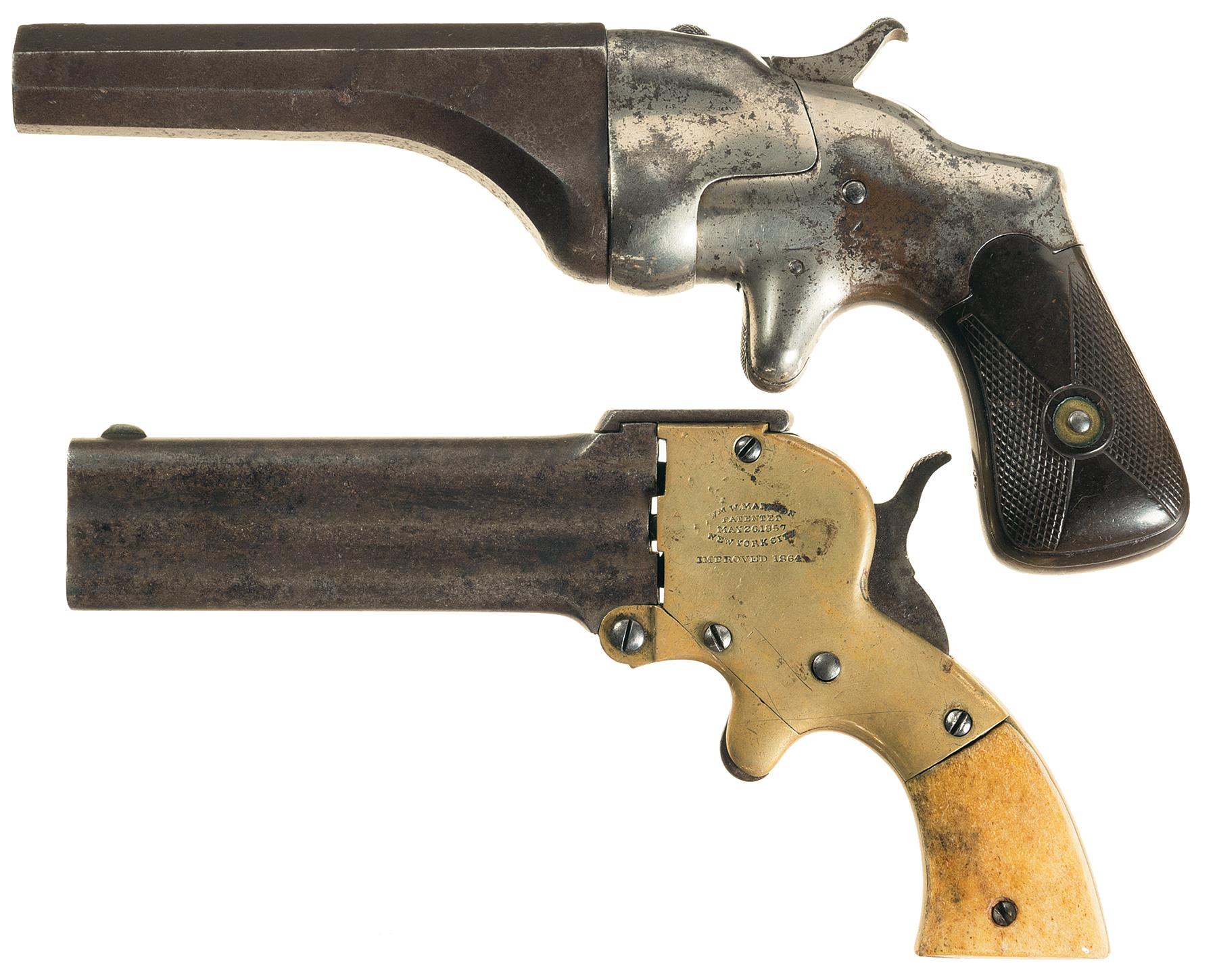 Two Antique American Derringers | Rock Island Auction