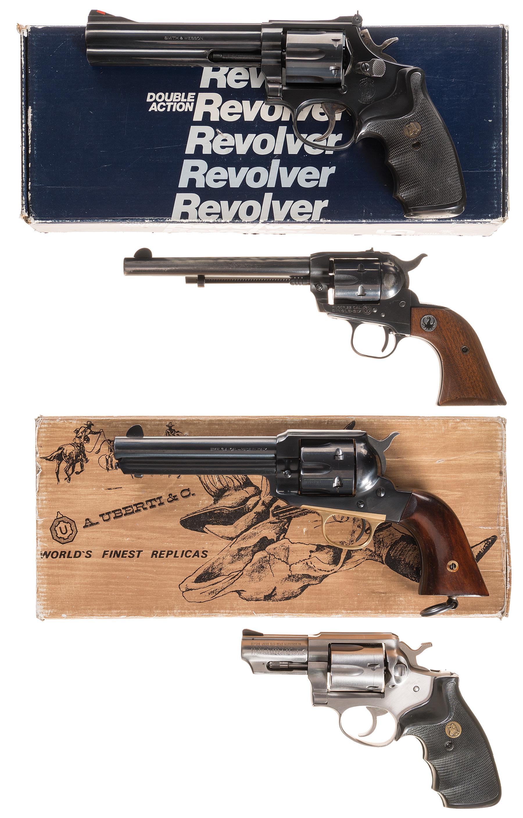 Four Revolvers | Rock Island Auction