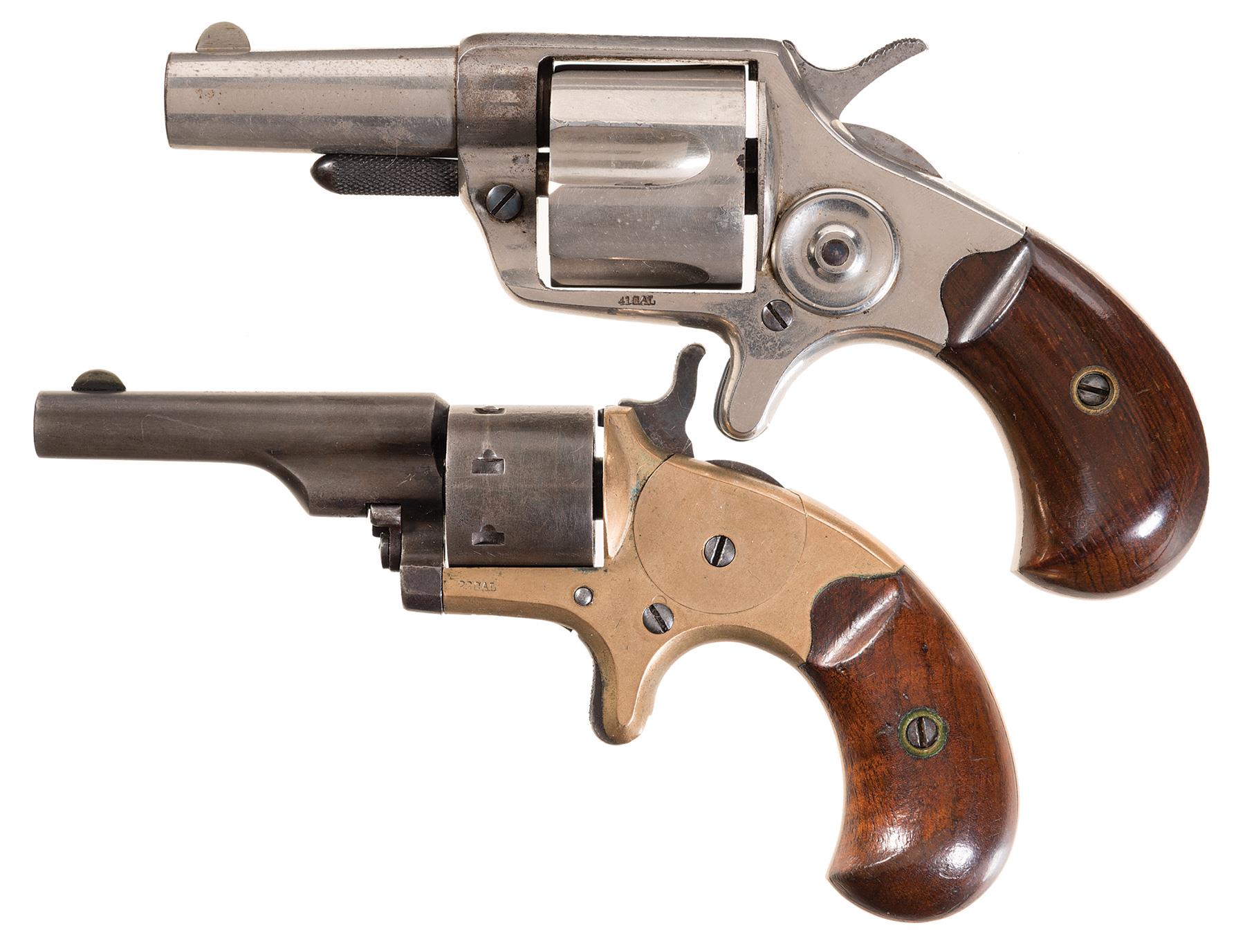 Two Colt Pocket Revolvers | Rock Island Auction