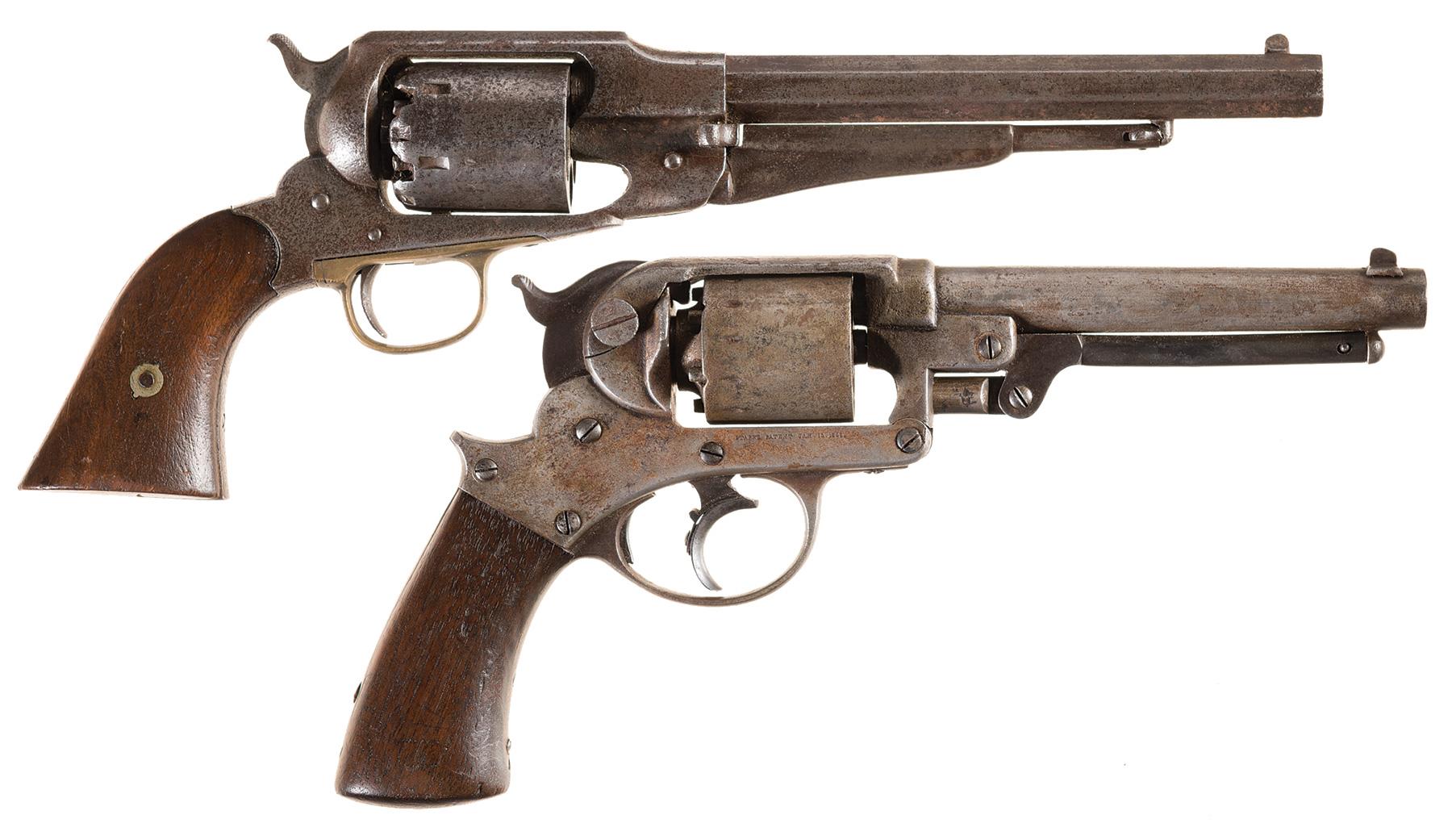 Two Antique Revolvers | Rock Island Auction