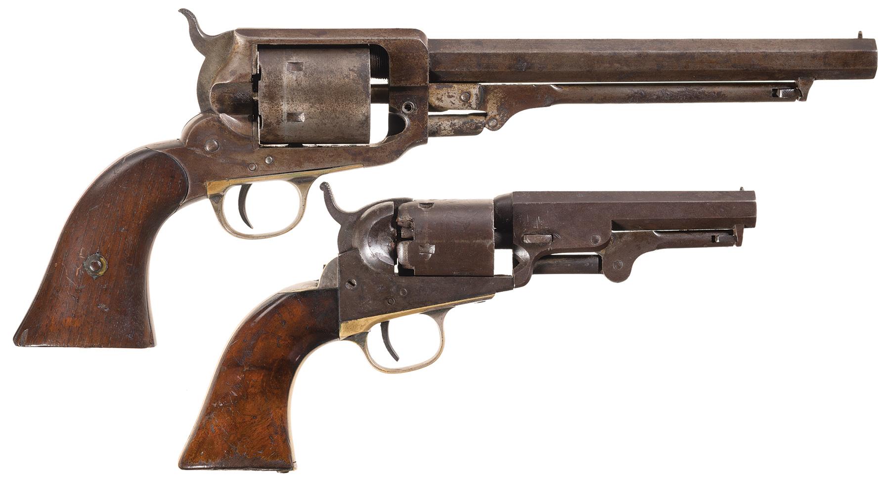 Two American Antique Revolvers | Rock Island Auction