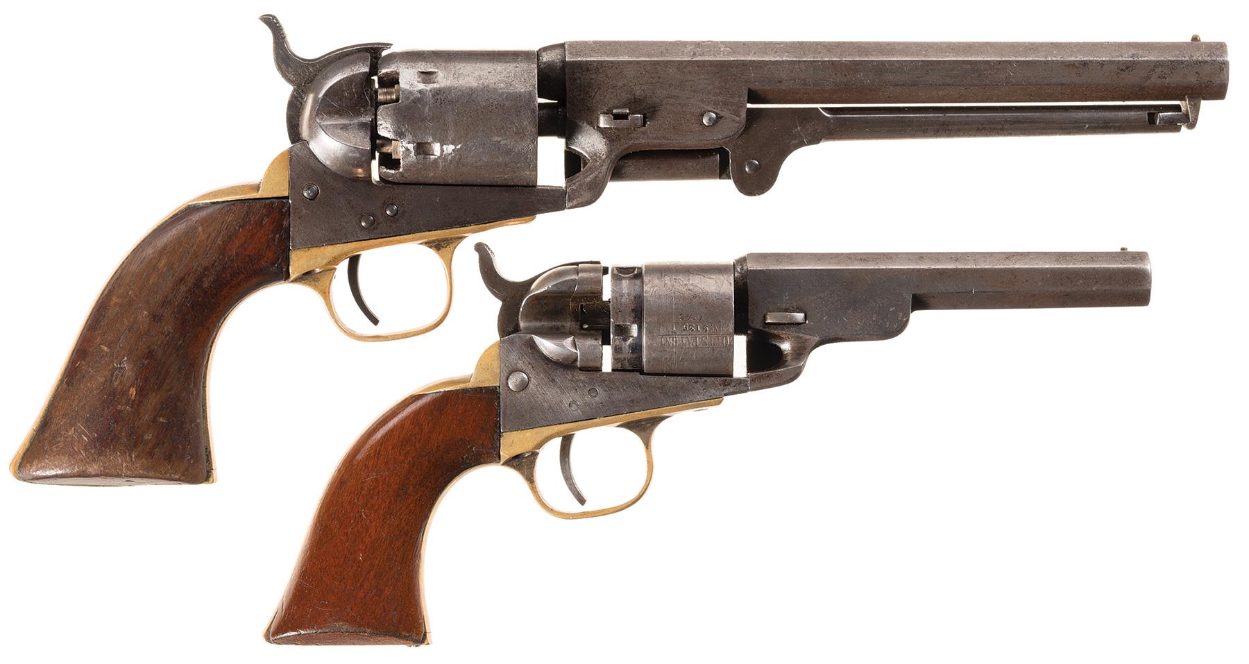 Two Antique Colt Revolvers | Rock Island Auction