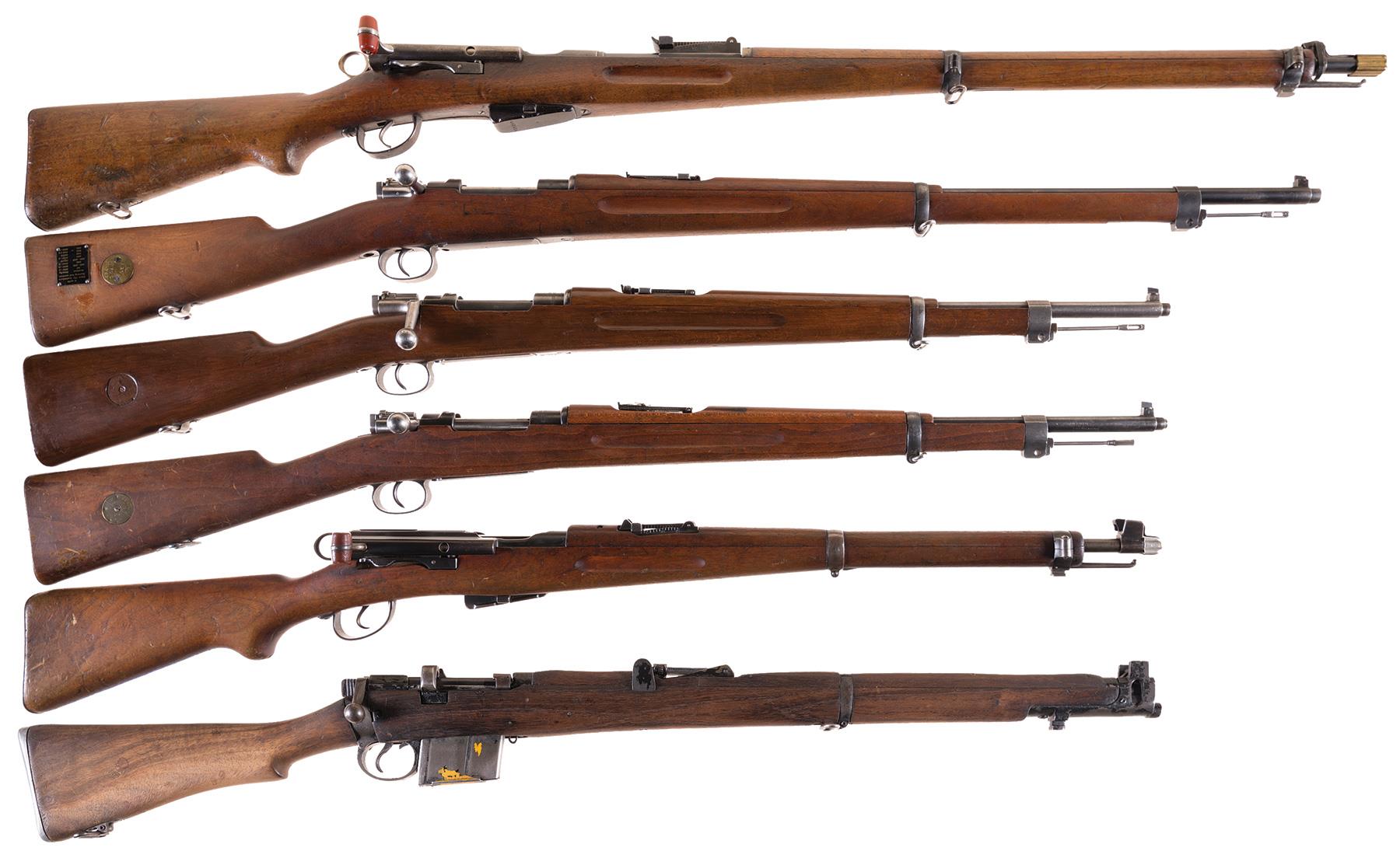 Six Military Bolt-Action Rifles | Rock Island Auction