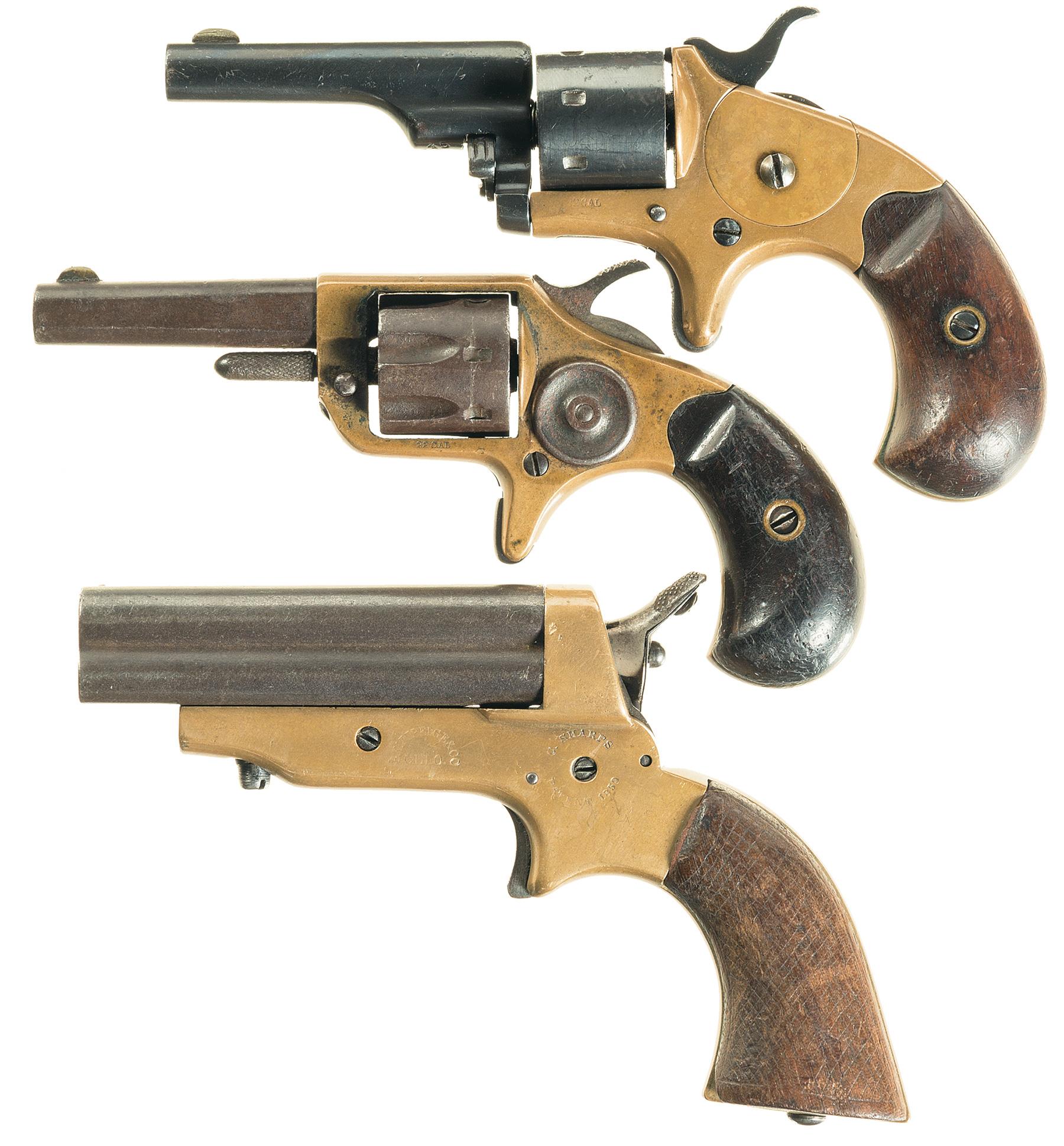 Three Antique American Handguns | Rock Island Auction