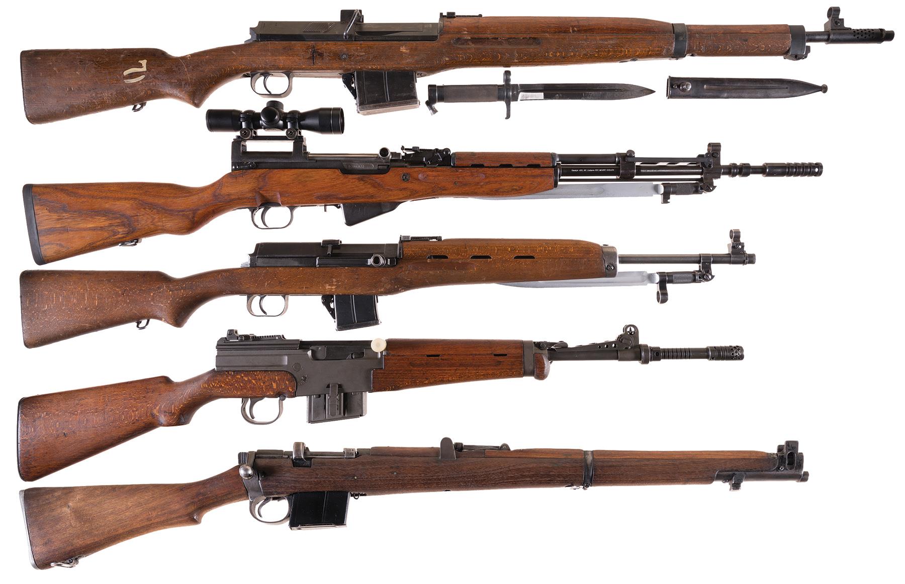 Five Rifles | Rock Island Auction