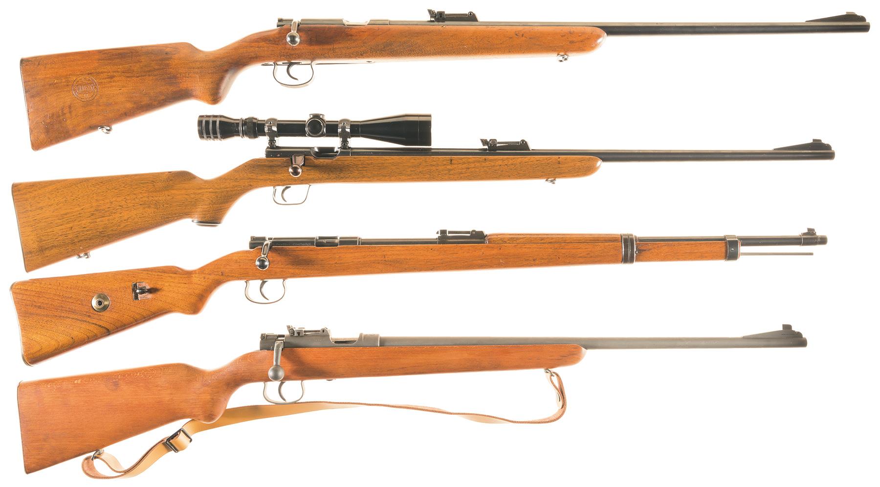 Four European Bolt Action Sporting Rifles | Rock Island Auction