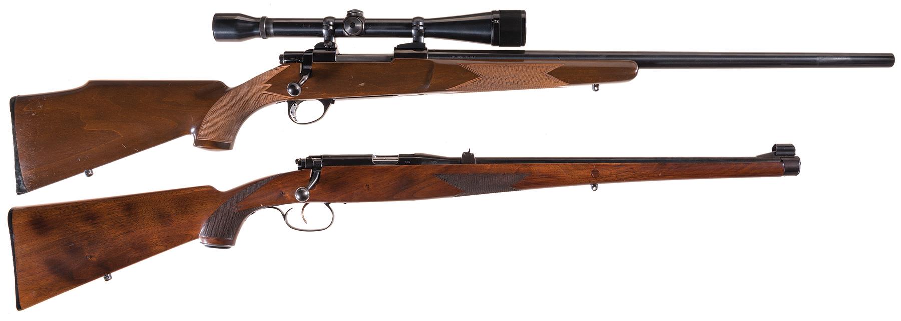 Two European Sporting Bolt Action Rifles | Rock Island Auction