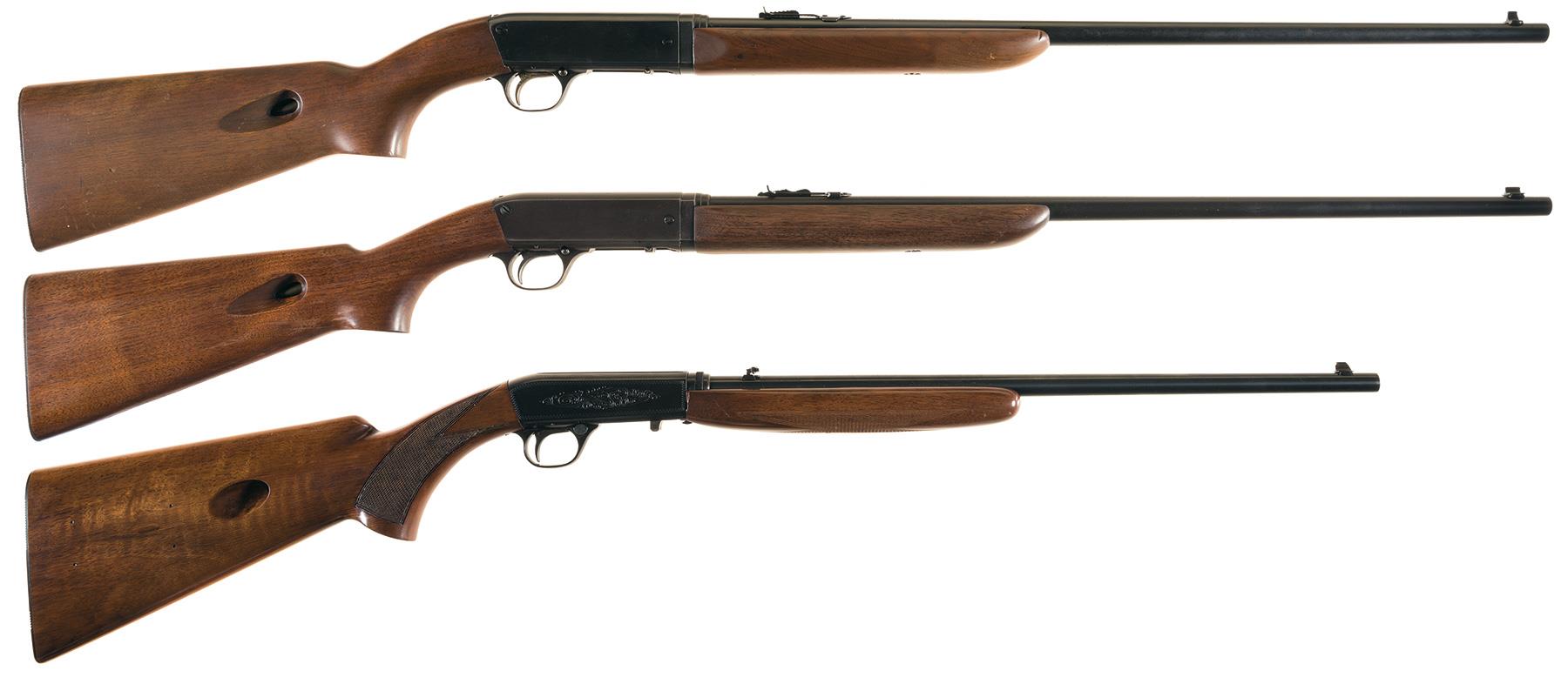 Three Semi-Automatic Sporting Rifles | Rock Island Auction