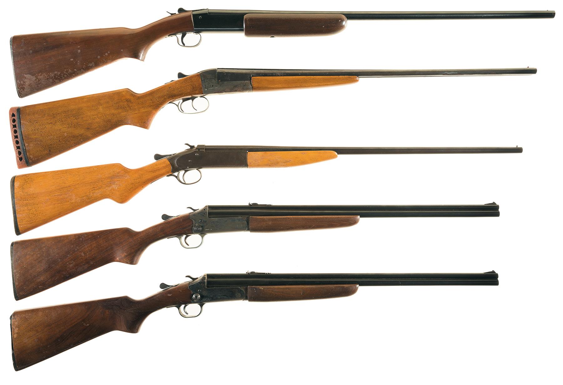 Five Sporting Long Guns | Rock Island Auction