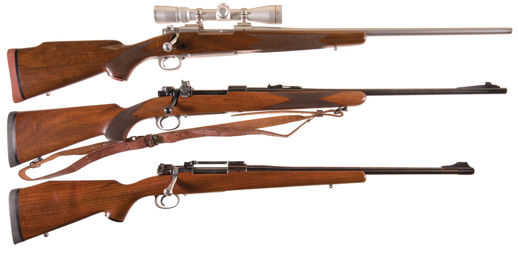 Three Bolt Action Sporting Rifles | Rock Island Auction