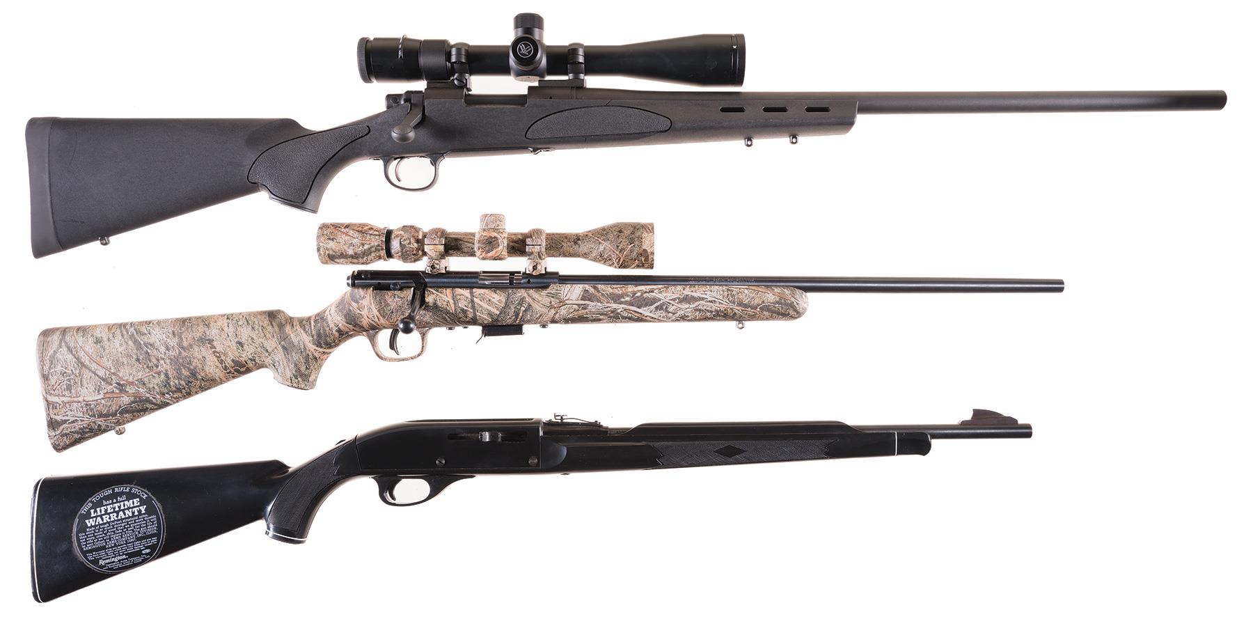 Three Sporting Rifles | Rock Island Auction