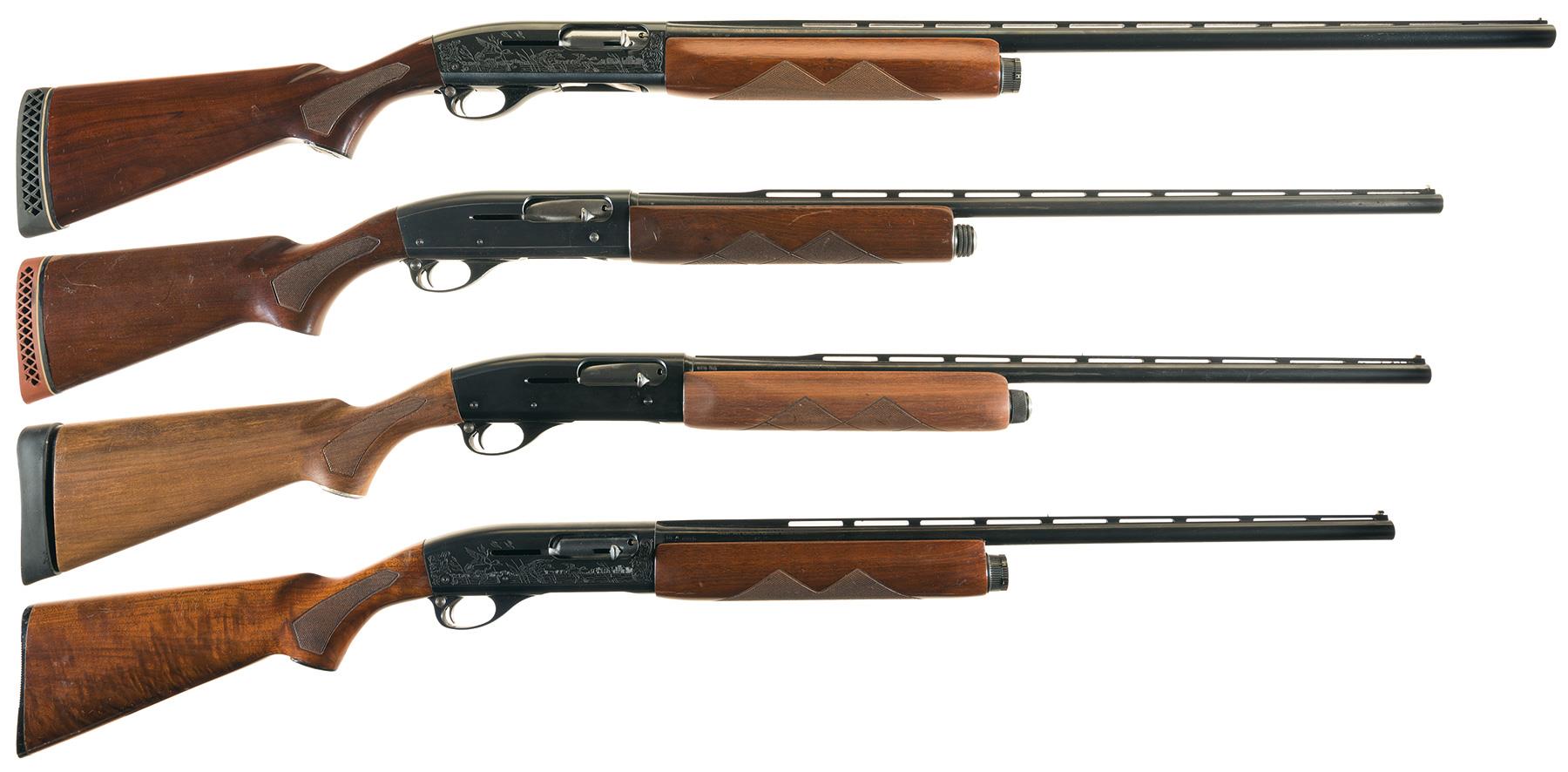 Four Remington Semi-Automatic Shotguns | Rock Island Auction
