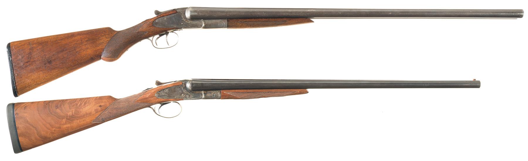 Two Double Barrel Shotguns | Rock Island Auction
