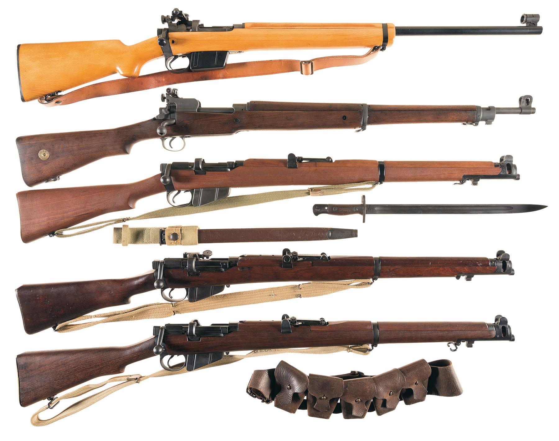 Five Bolt Action European Military Rifles | Rock Island Auction