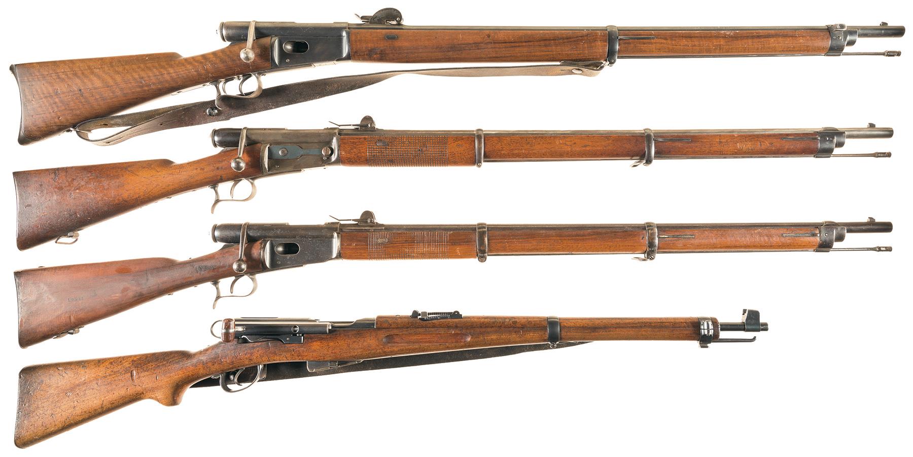 Four Bolt Action Swiss Military Rifles | Rock Island Auction