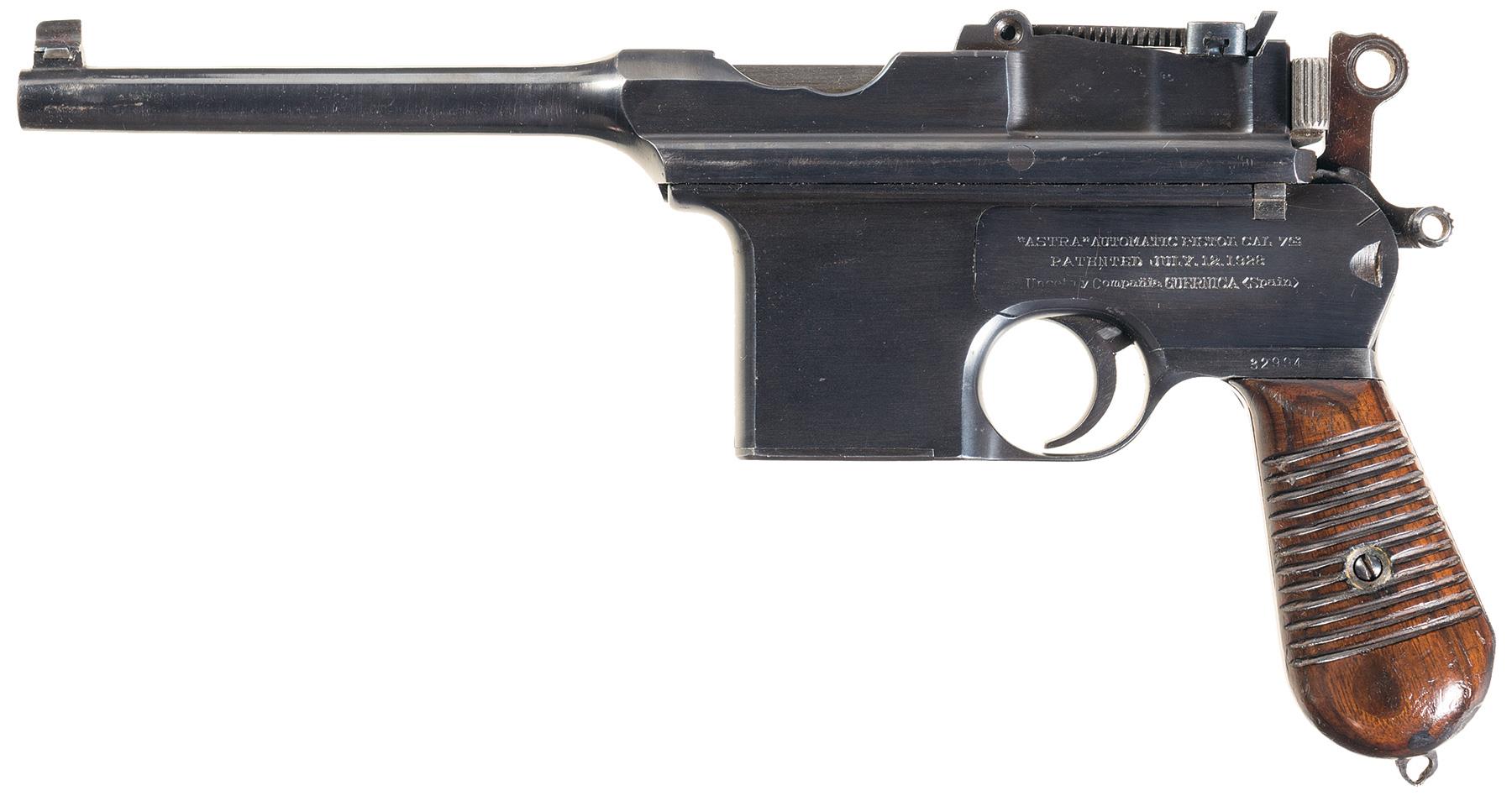 Astra Unceta Sa 900 Pistol 7.63 mm Mauser auto | Rock Island Auction