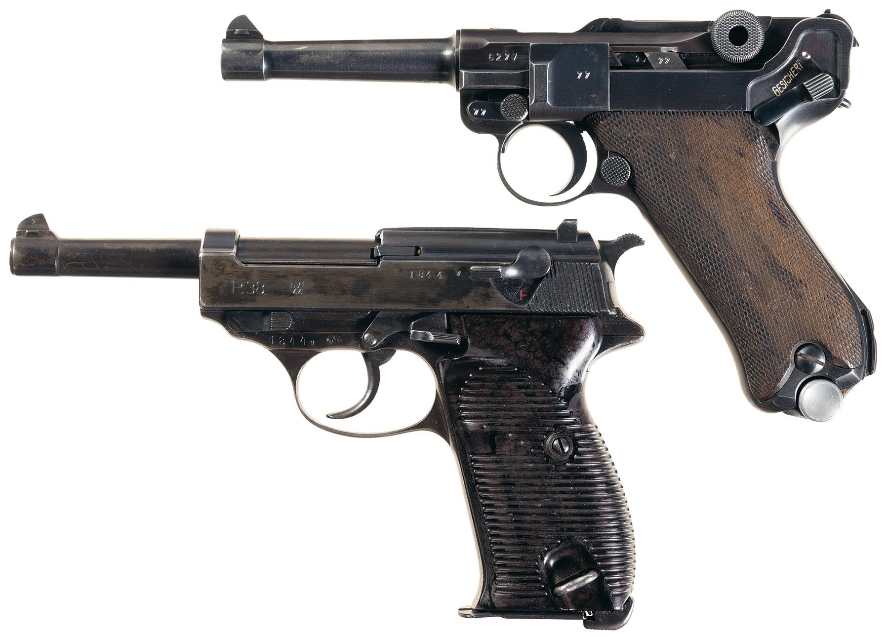 Two Nazi German Military Semi-Automatic Pistols | Rock Island Auction