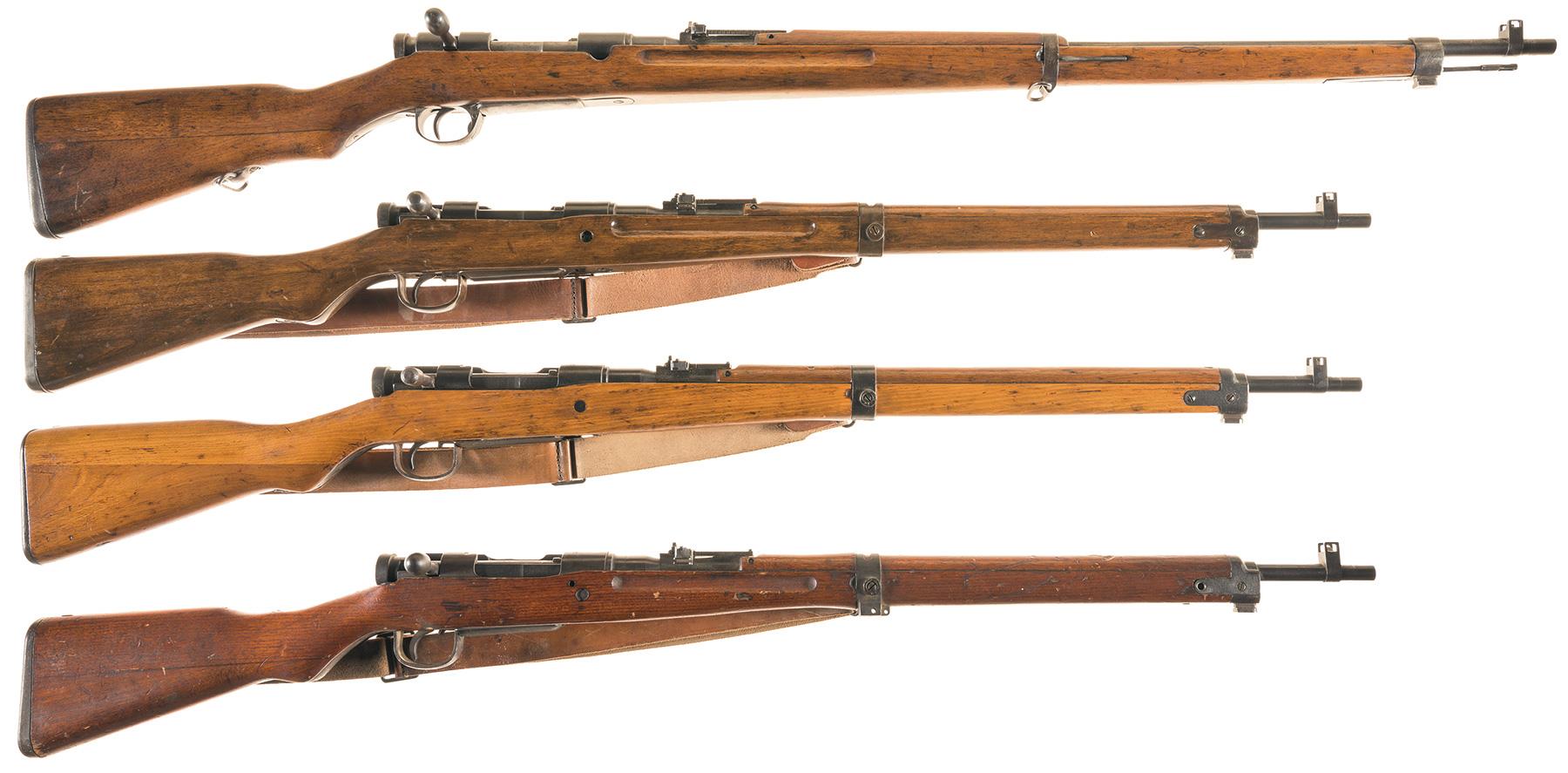 Four Japanese Bolt Action Military Rifles | Rock Island Auction