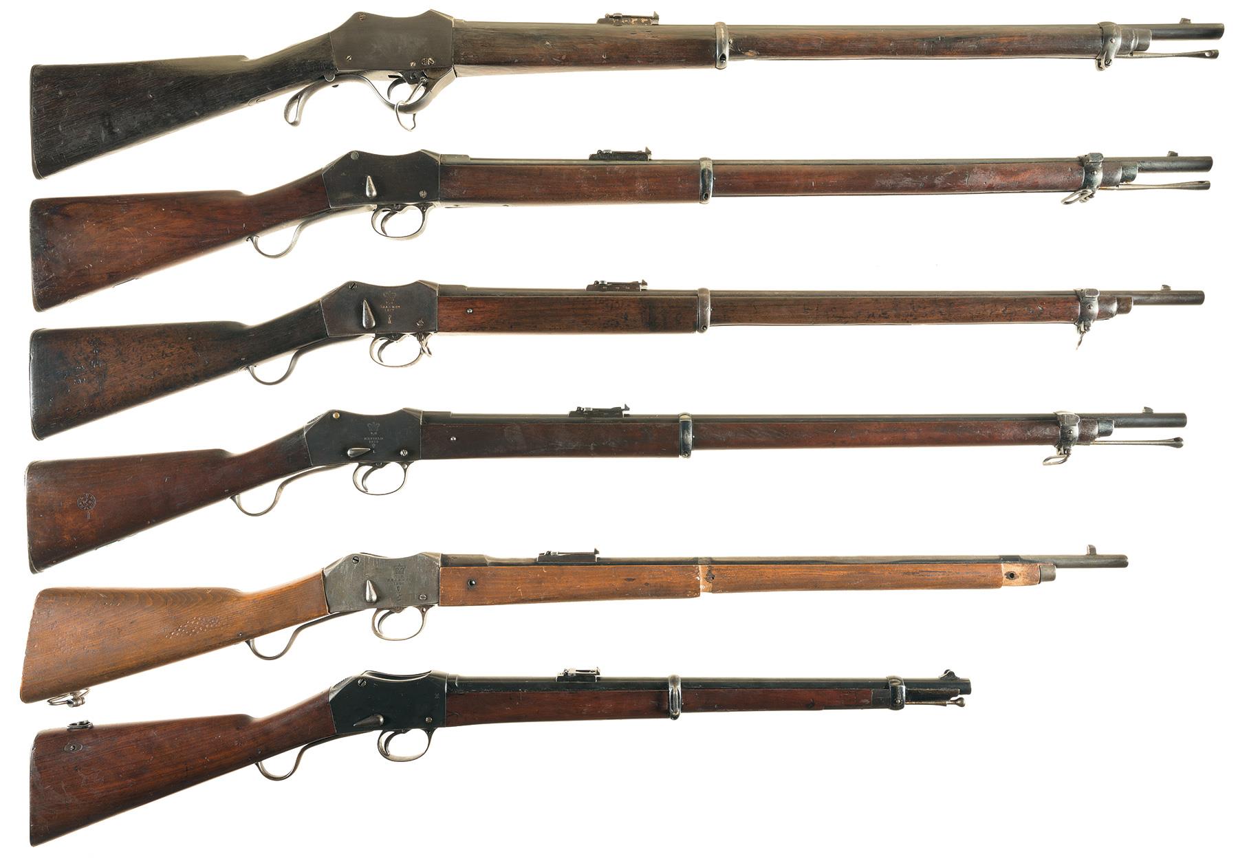 Six Single Shot Rifles | Rock Island Auction