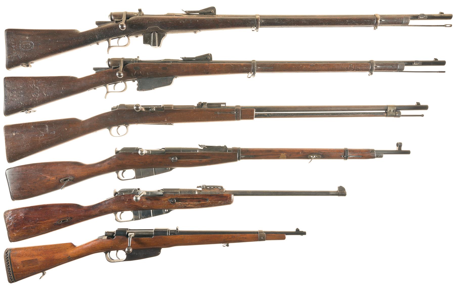 Six European Military Bolt Action Rifles | Rock Island Auction