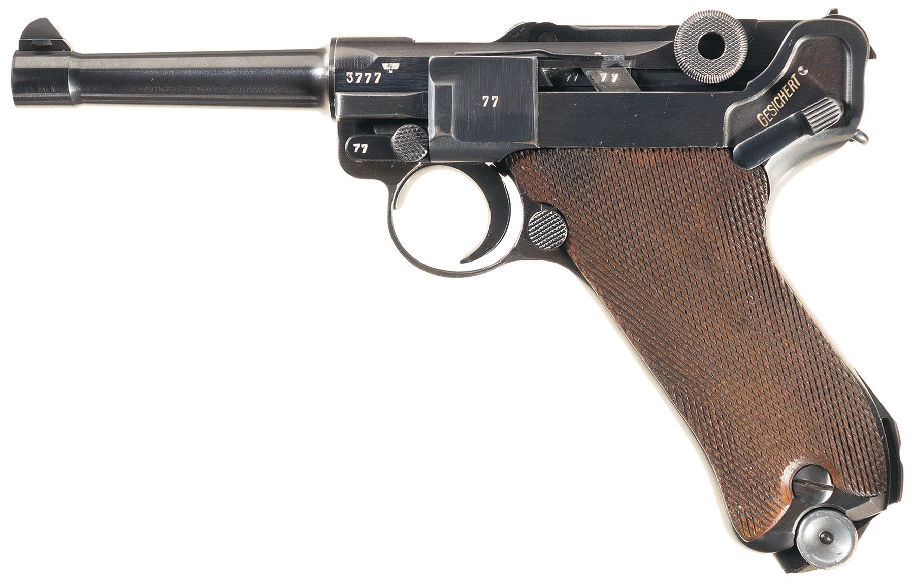 Mauser Luger Pistol 9 mm Luger | Rock Island Auction