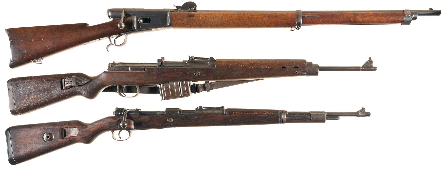 Three European Military Rifles | Rock Island Auction