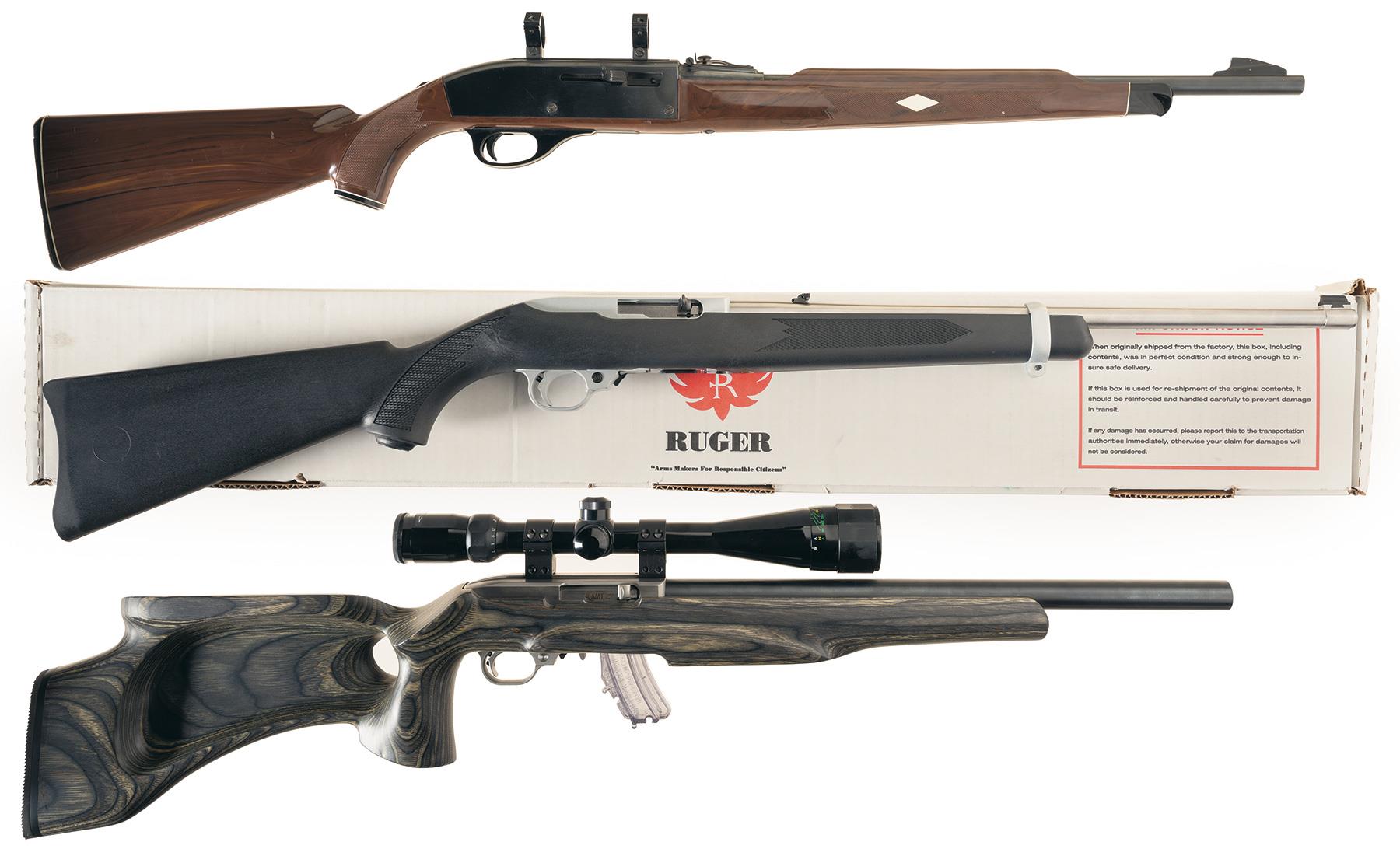 Three Semi-Automatic Sporting Rifles | Rock Island Auction