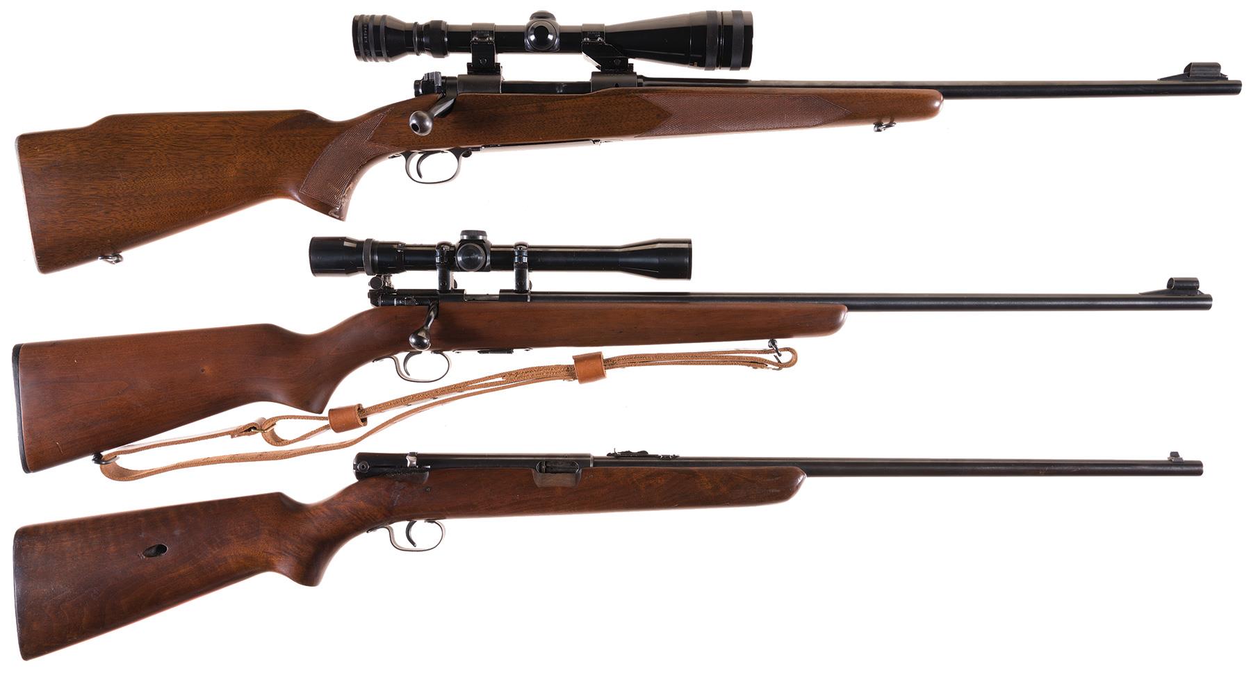 Three Winchester Sporting Rifles | Rock Island Auction