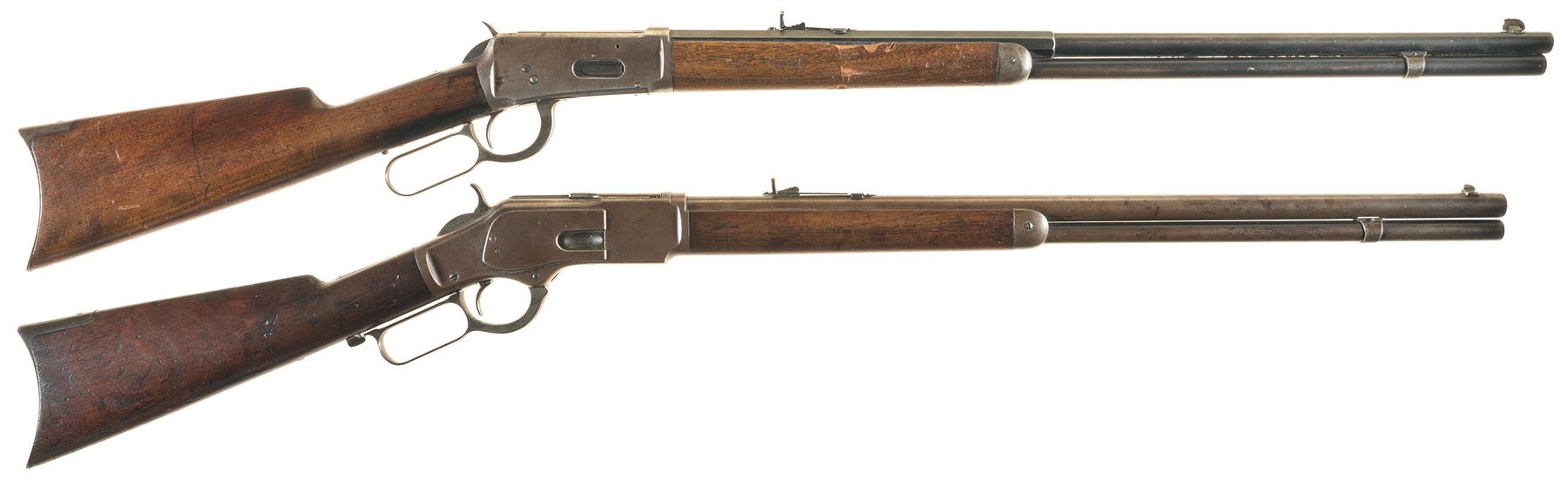 Two Antique Winchester Lever Action Rifles | Rock Island Auction