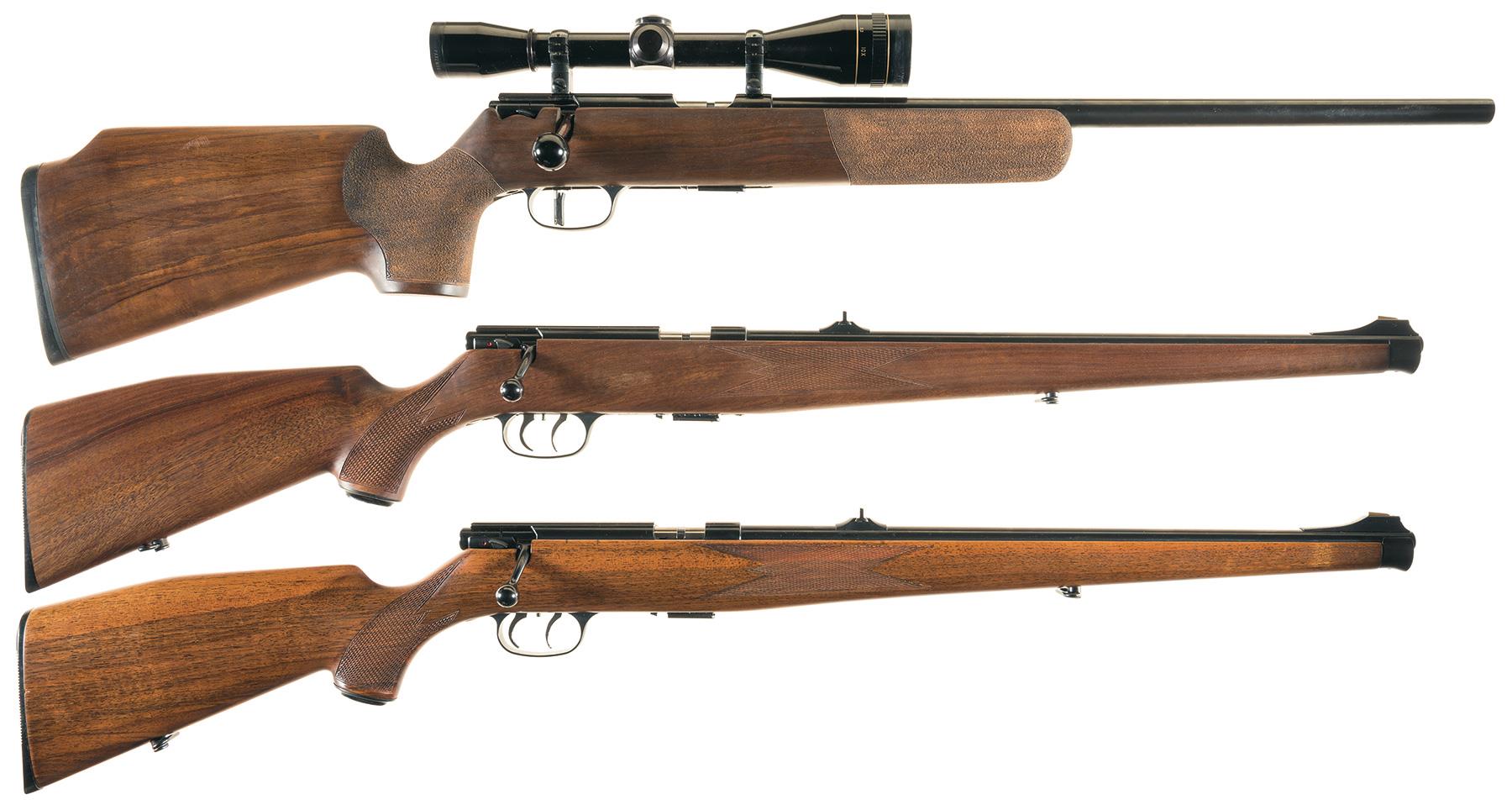 Three Krico Bolt Action Sporting Long Guns | Rock Island Auction